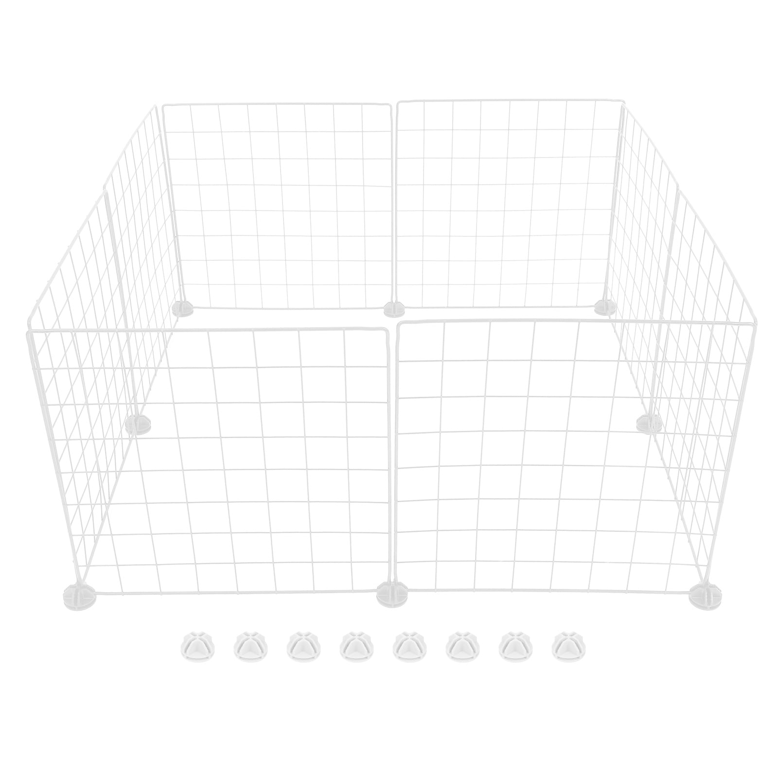 Hemoton Pet Playpen Small Animal Cage Including 8 And 16 Buckle Indoor ...