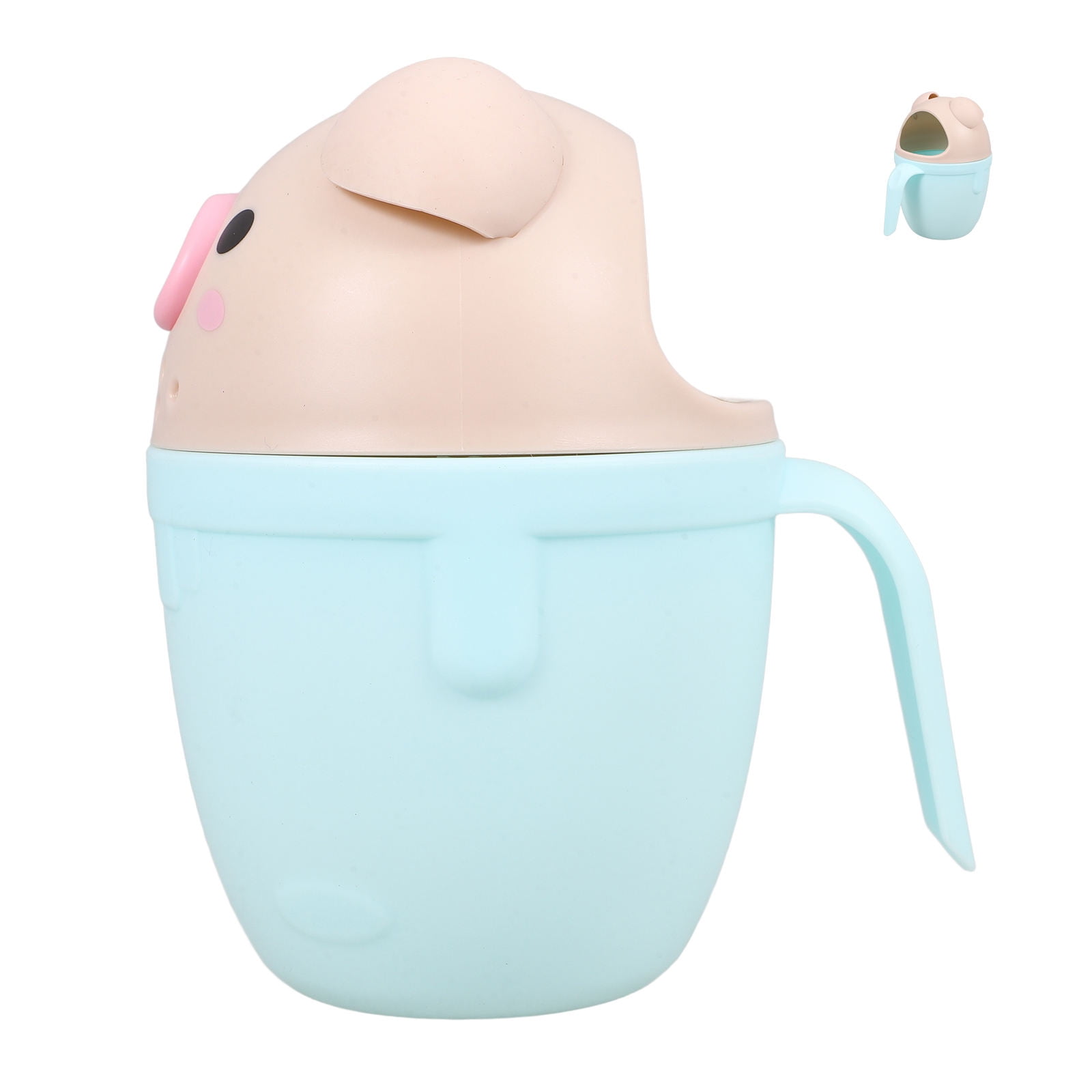 Hemoton Pig Shaped Bath Rinser Shower Rinser Cartoon Kids Bath Rinser ...