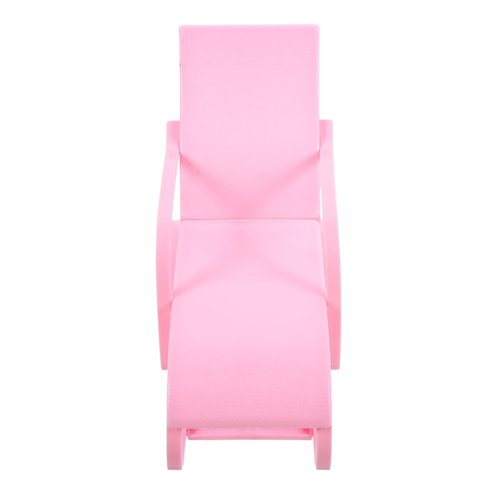 Hemoton Pink Plastic Beach Chair for Decor Simple and Exquisite Design ...