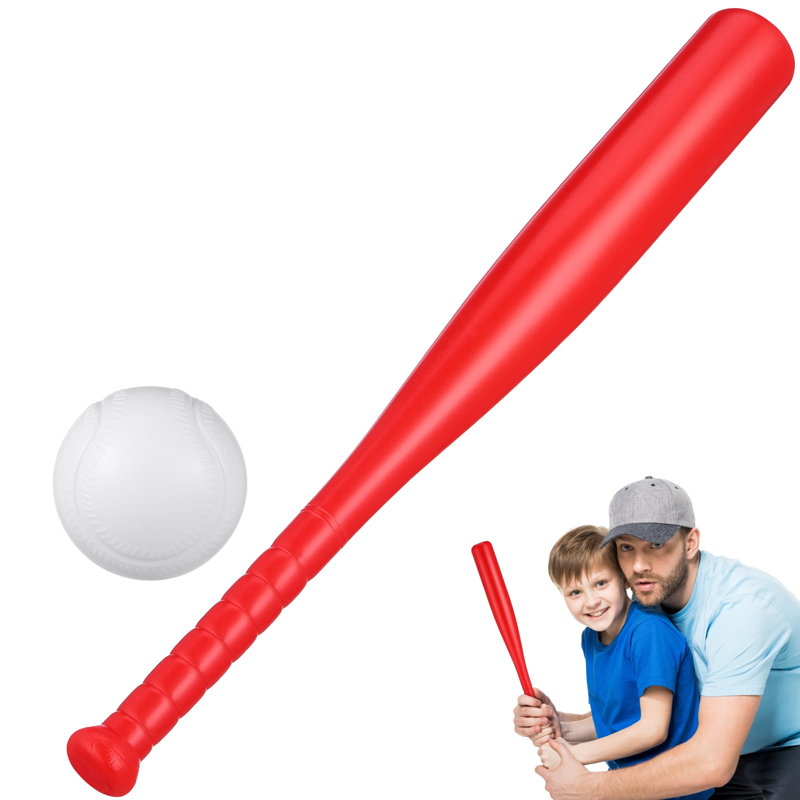 Hemoton Plastic Baseball Bat Outdoor Toys Kids Sports Training Balls ...