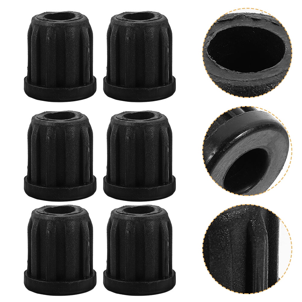 Hemoton Plastic Caster Wheel Covers Black Stylish Design for Caster ...