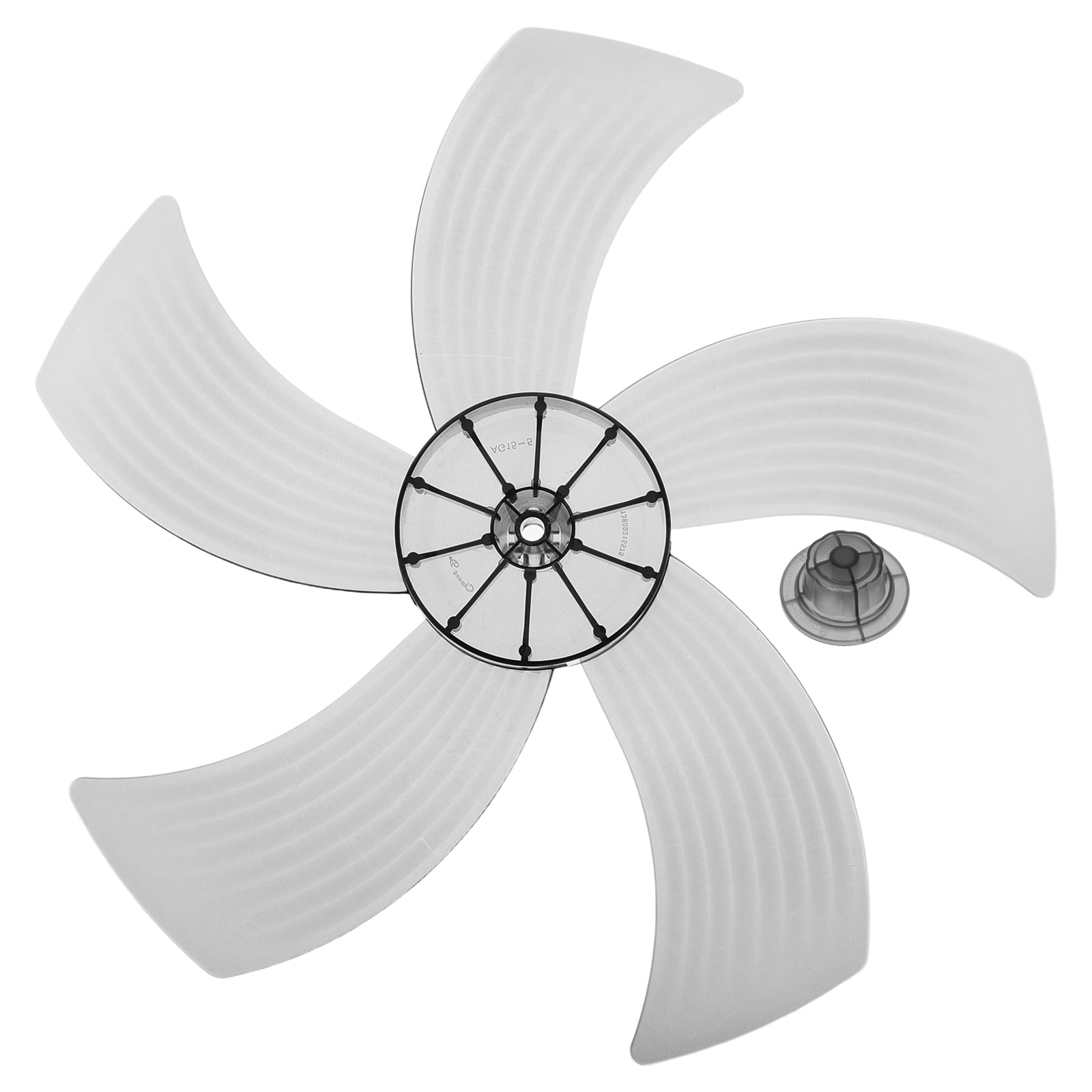 RENACLIPY Universal Black Plastic Fan Blades for Improved Airflow and ...