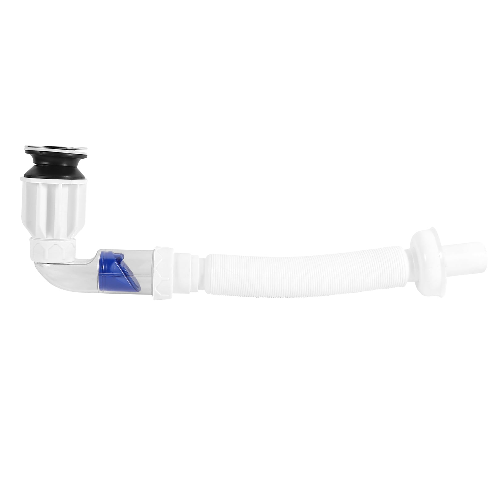 Hemoton Plastic Steel Downcomer Flexible Bathroom Sink Drainer Wash ...