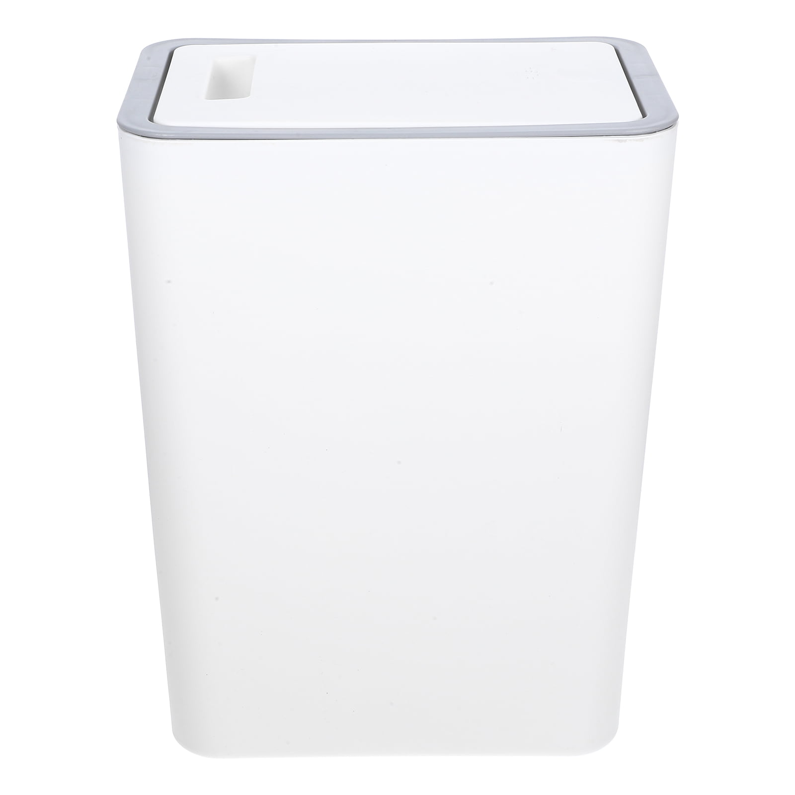 Hemoton Plastic Trash Can Trash Bucket Garbage Can Large Capacity Trash ...