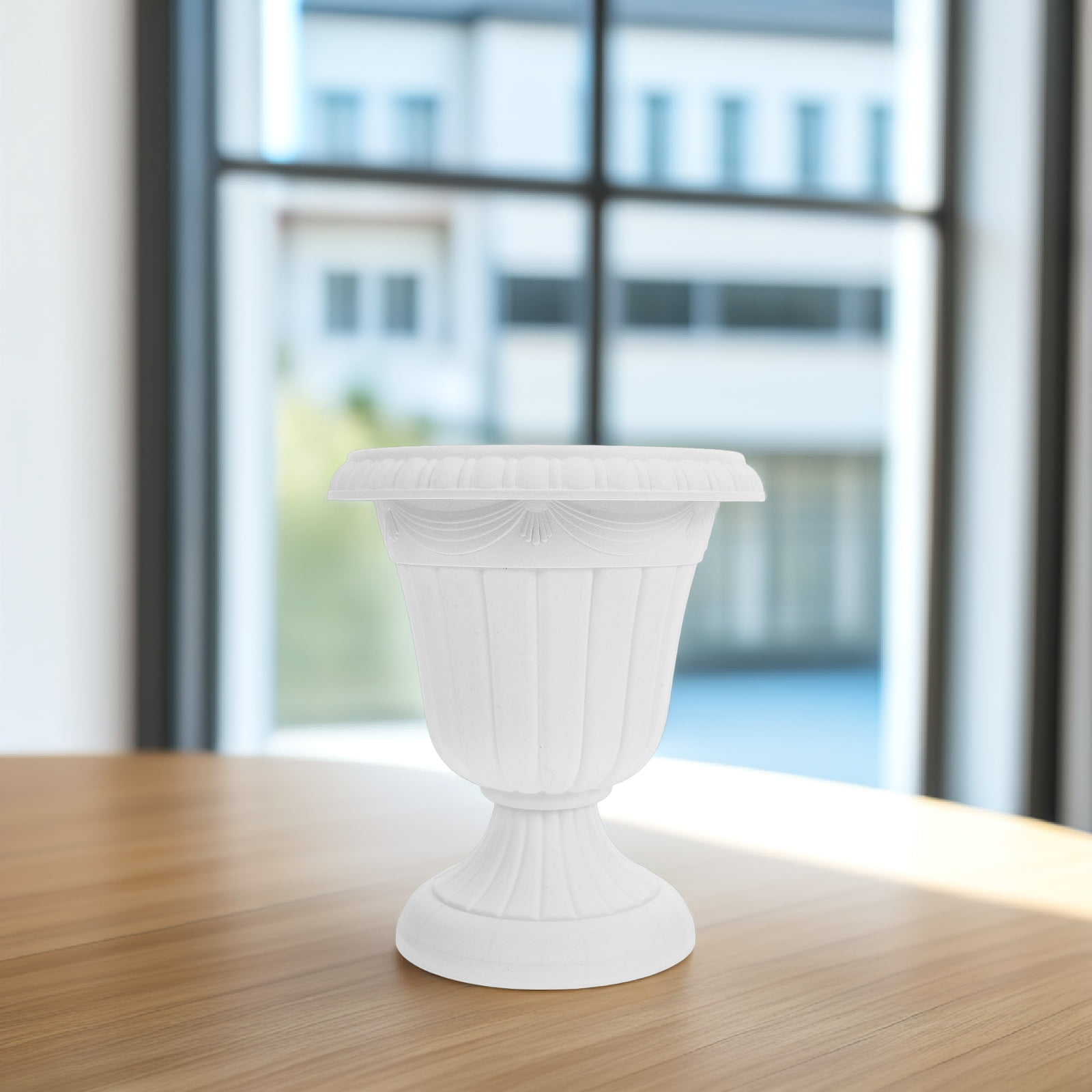 Hemoton Plastic Urn Planter Wedding Centerpiece Urn Large Outdoor Roman ...