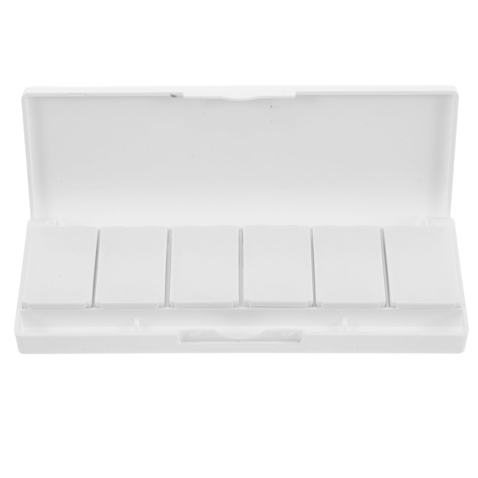 Hemoton Plastic Watercolor Paint Palette 6 Grids DIY Watercolor Oils Art Drawing Pan Watercolor ...