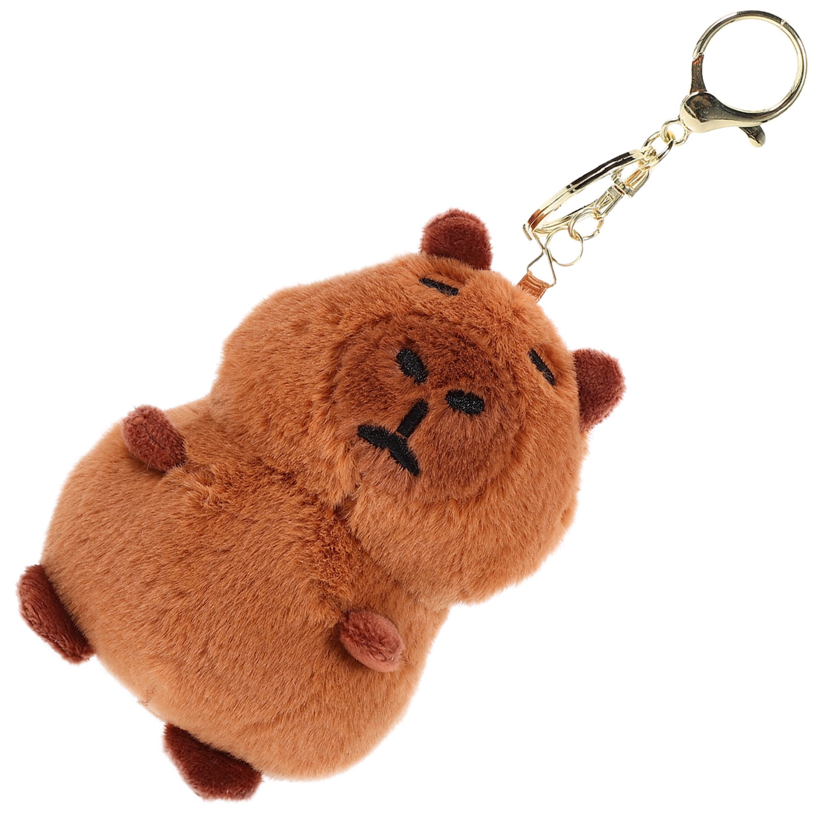 Hemoton Plush Capybara Ornament Stuffed Capybara Pendant Plush Key ...