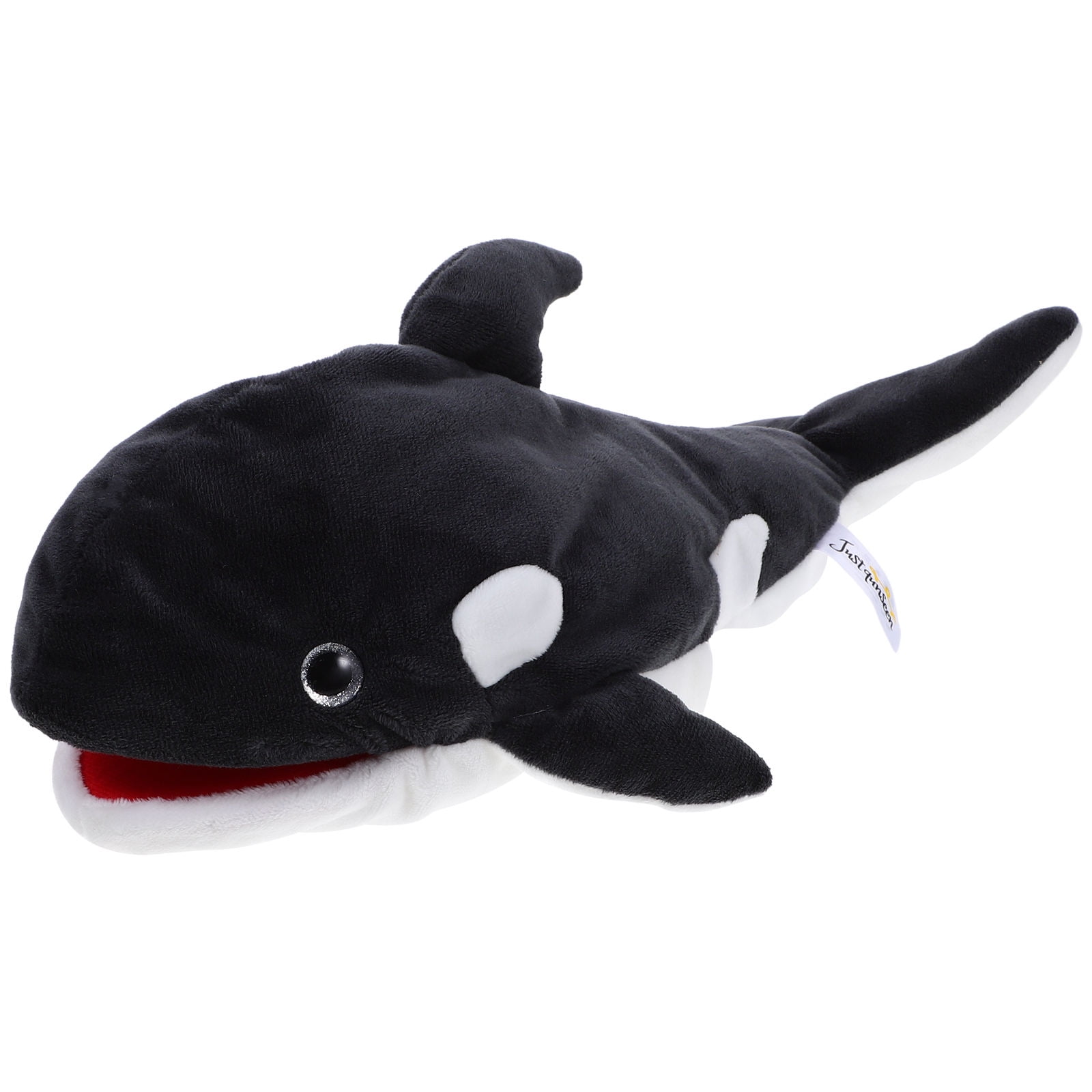 Hemoton Plush Whale Hand Puppet Stuffed Ocean Animal Interactive Cartoon Whale Puppet - Walmart.com