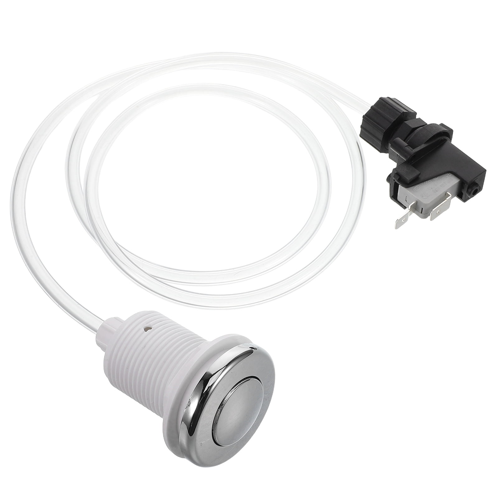 Hemoton Pneumatic On Off Push Button Switch16A for Garbage Disposal ...