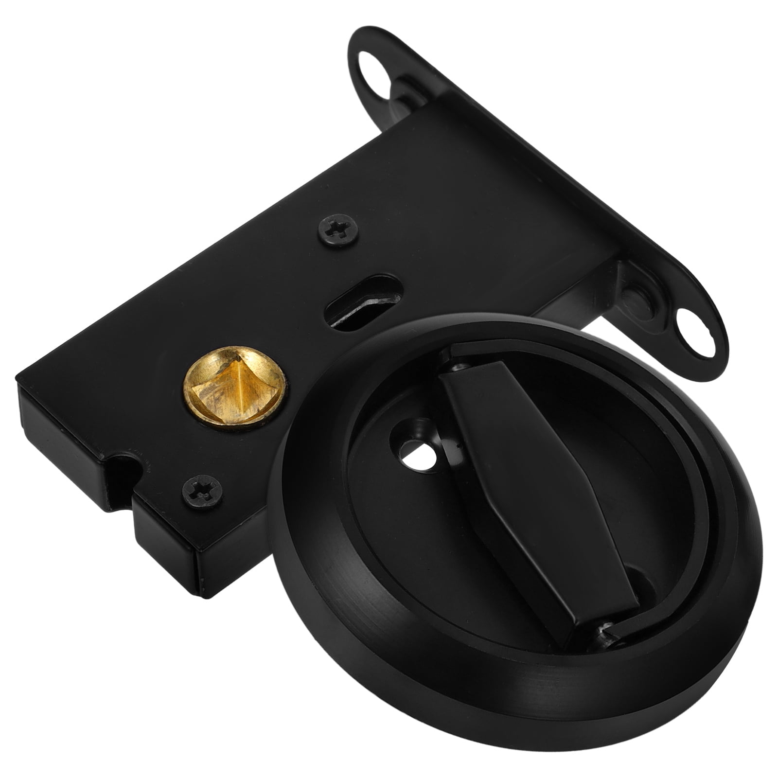 Hemoton Pocket Door Hardware Contemporary Privacy Round Pocket Door ...