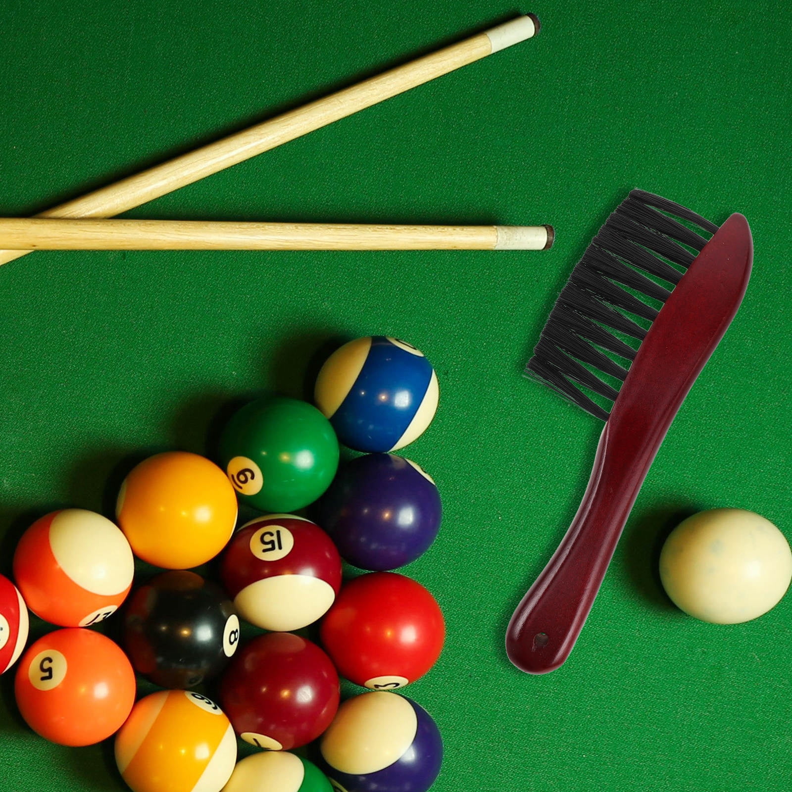 Hemoton Pool Table Cloth Brush Pvc Pool Table Brush For Billiard Table ...