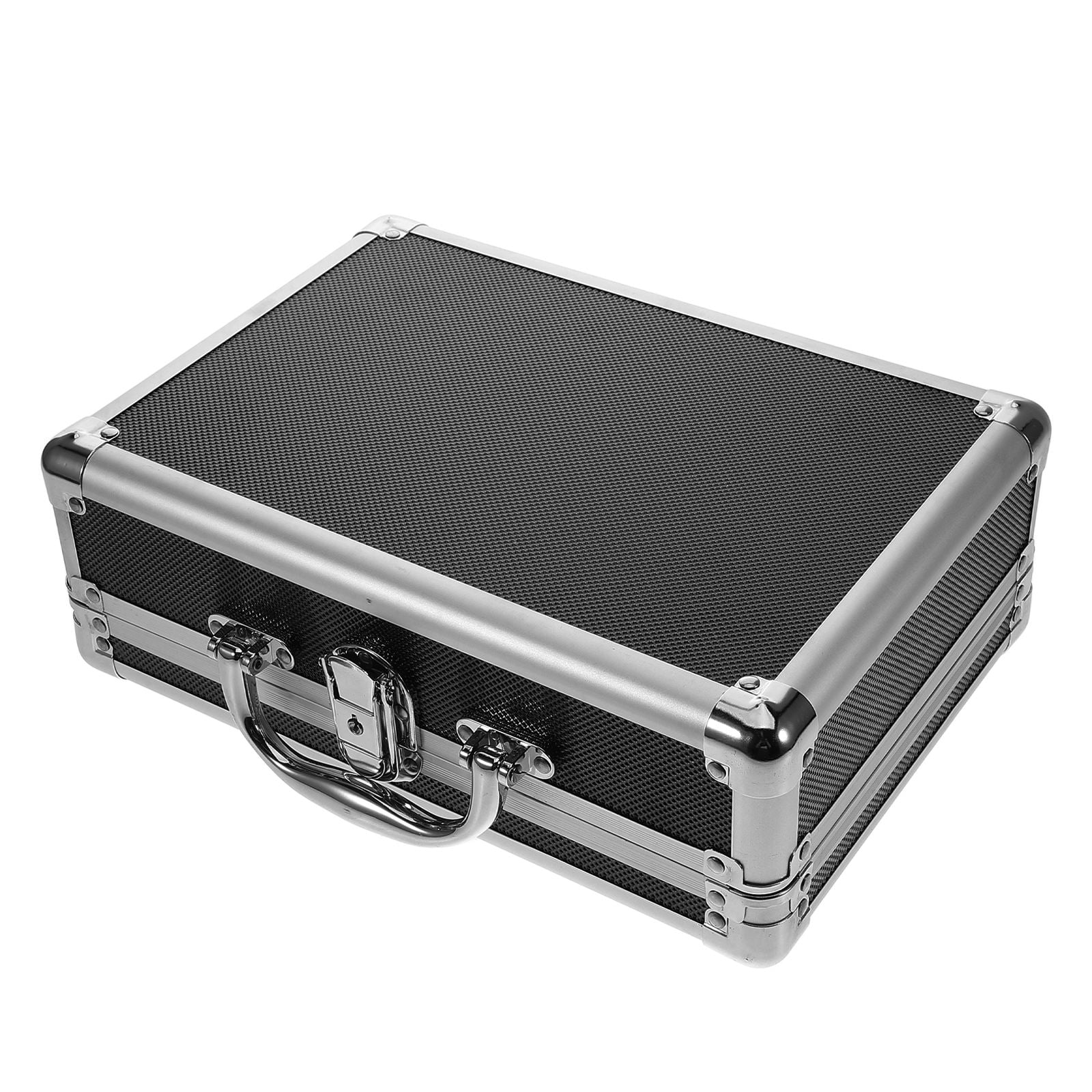 Hemoton Portable Aluminum Tool Box Multifunctional Storage Case with ...
