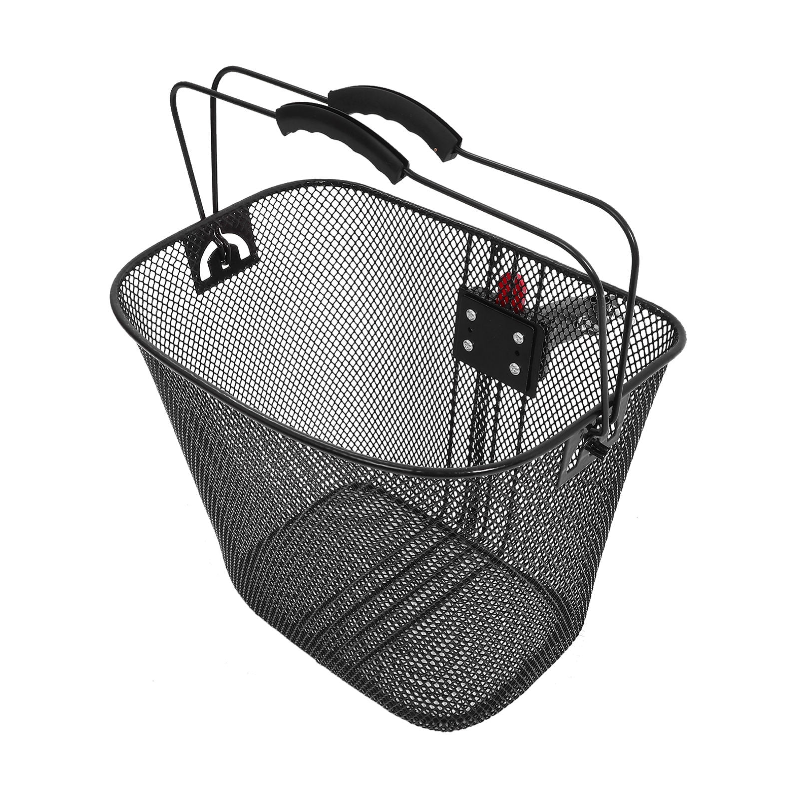 Hemoton Portable Bike Basket Metal Bicycle Basket Detachable Bicycle ...