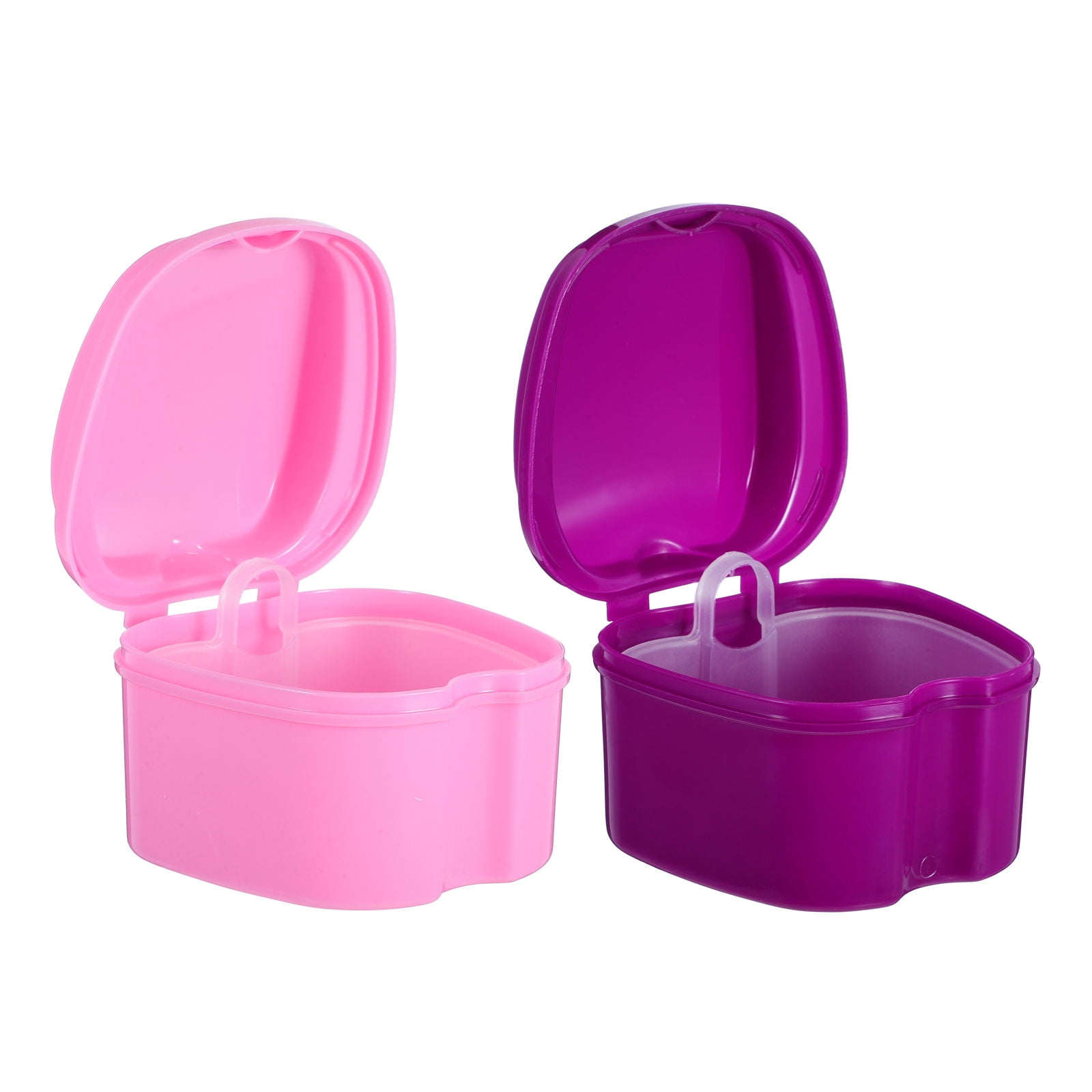 Hemoton Portable Denture Storage Case with Filter Layer Travel-Friendly ...