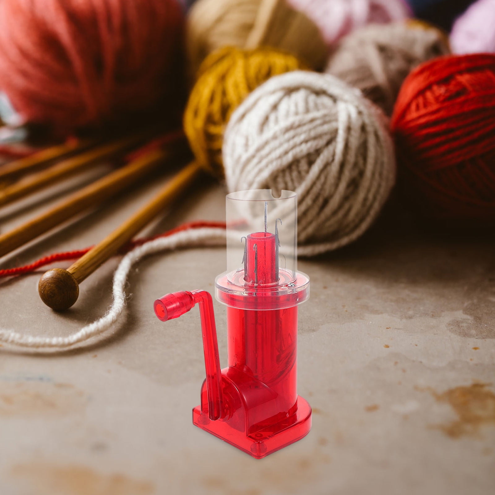 HEMOTON Creative Rope Braiding Machine for Knitting Use Red Plastic ...