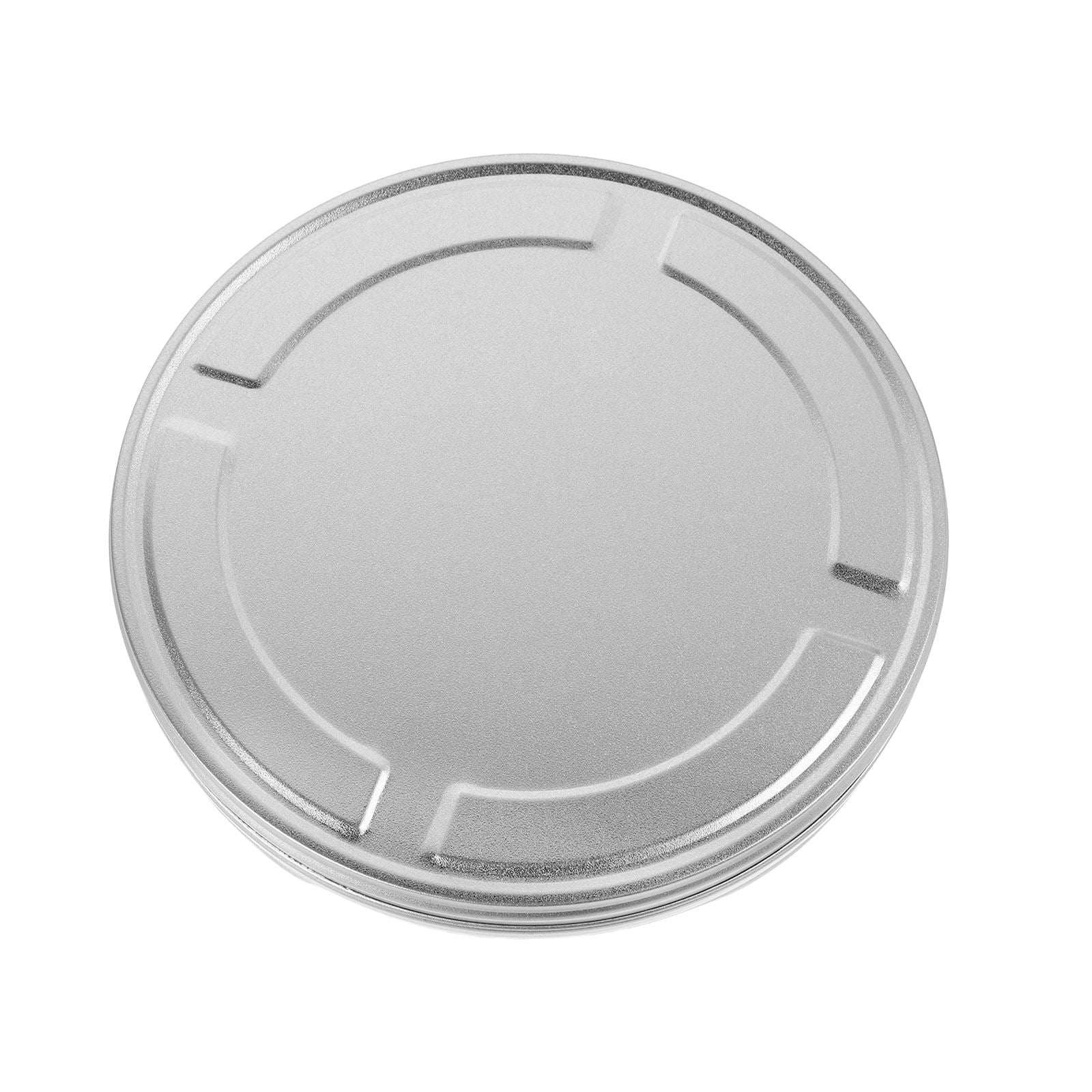 Hemoton Portable Metal Cd Dvd Storage Case Round Design Blank Dvd Cases ...