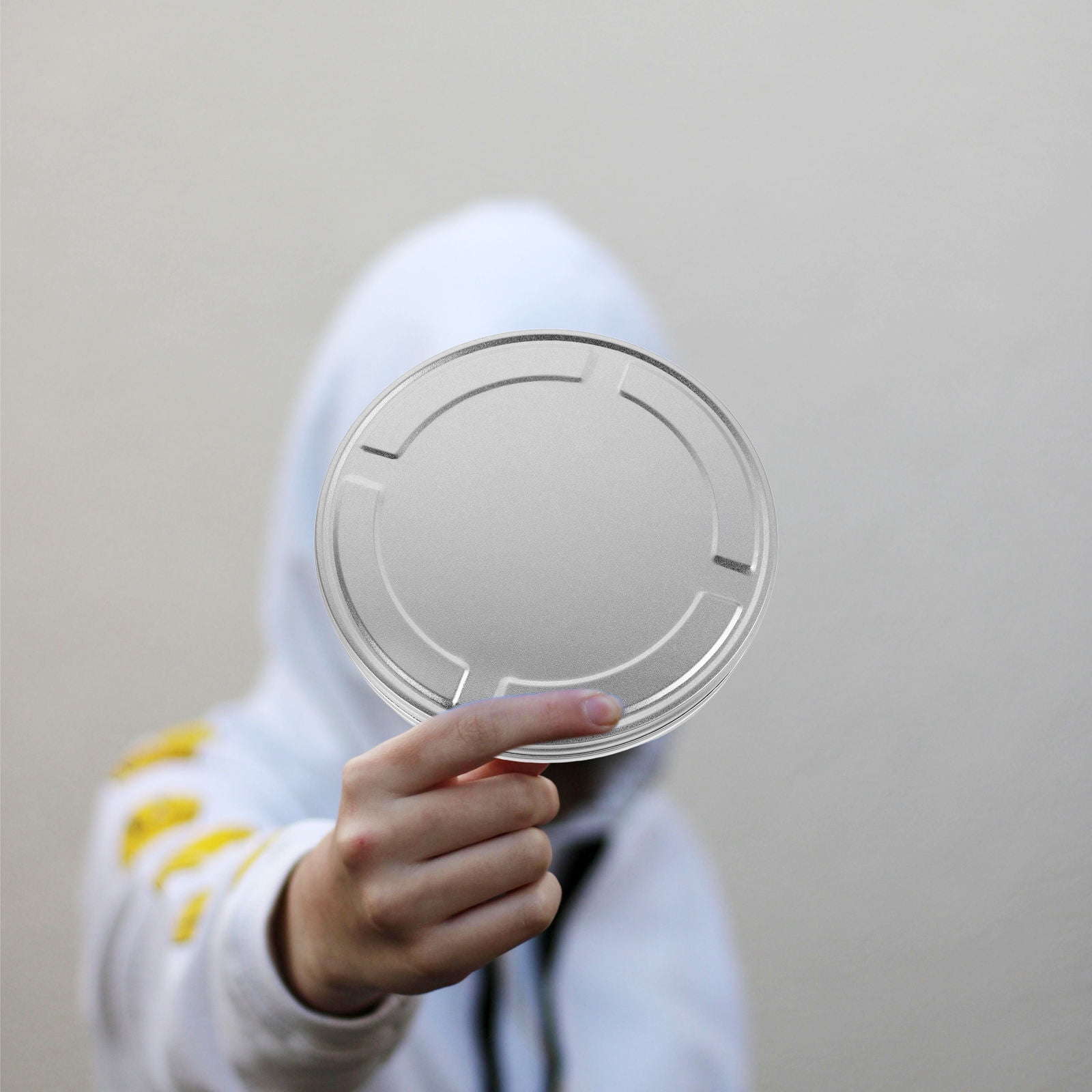 Hemoton Portable Metal Dvd Storage Case Round Design Blank Dvd Cases ...