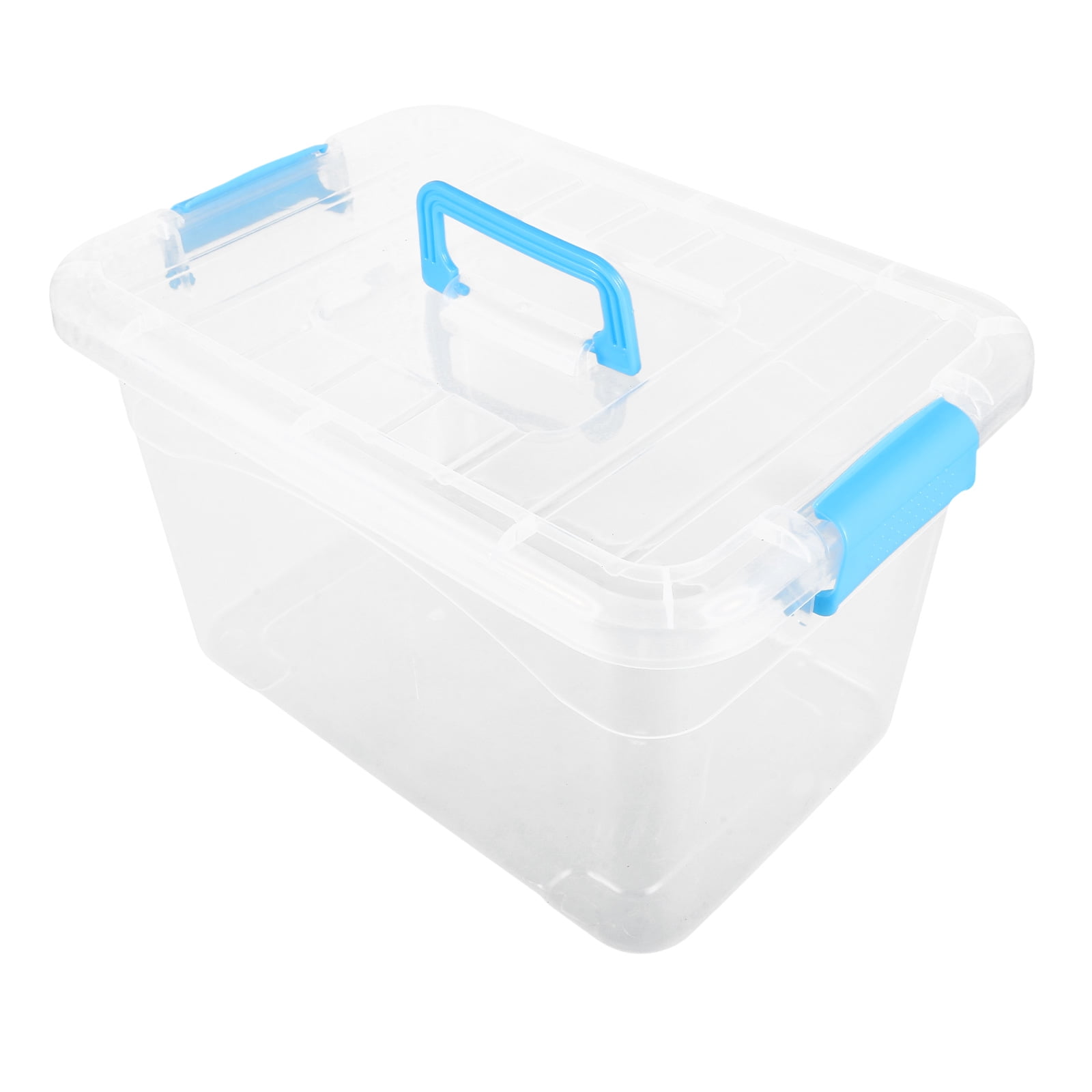 Hemoton Portable Sand Tray with Lid Small Plastic Sand Box with Handle ...