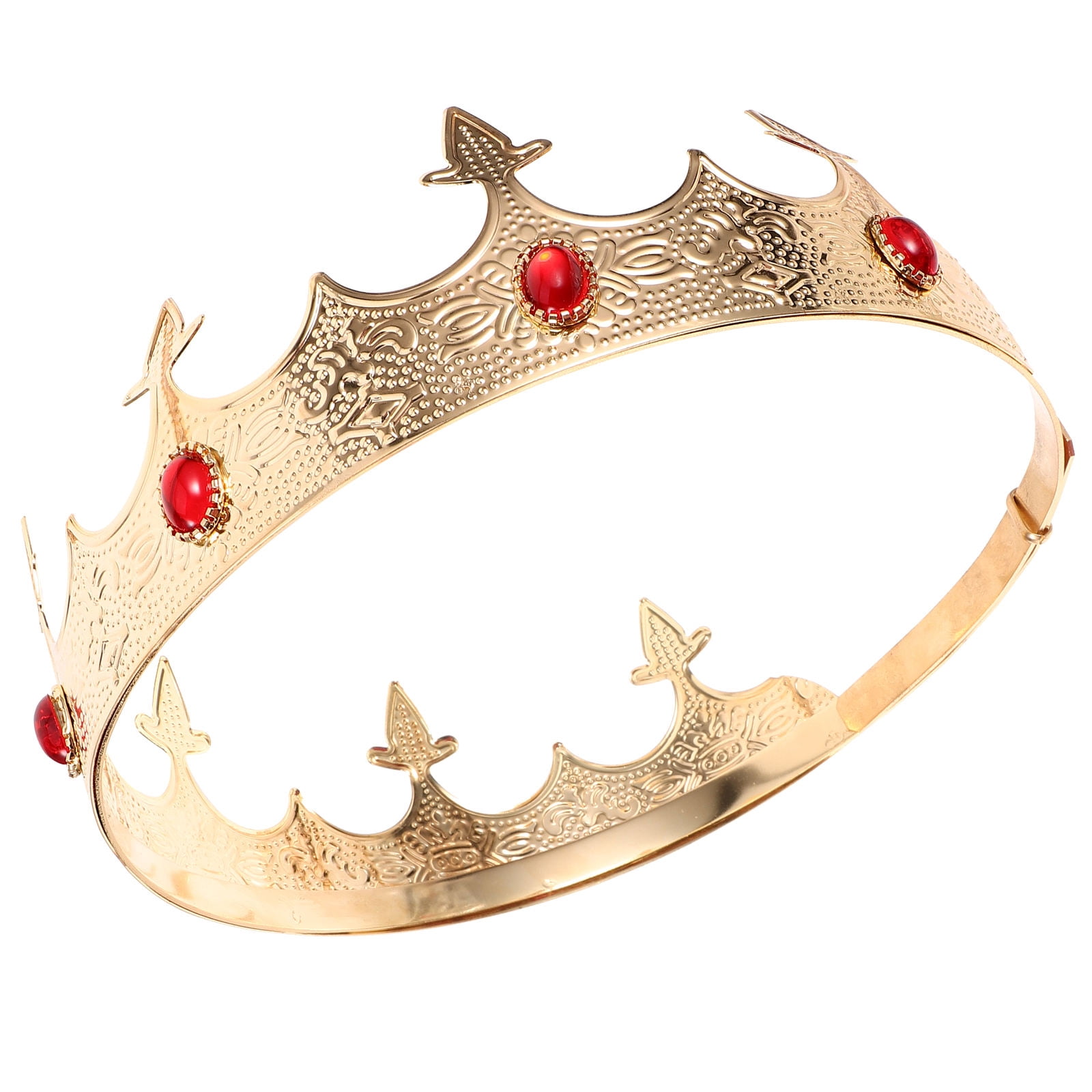 Hemoton Prince Crown Cosplay Party Crown Metal Decorative Crown ...