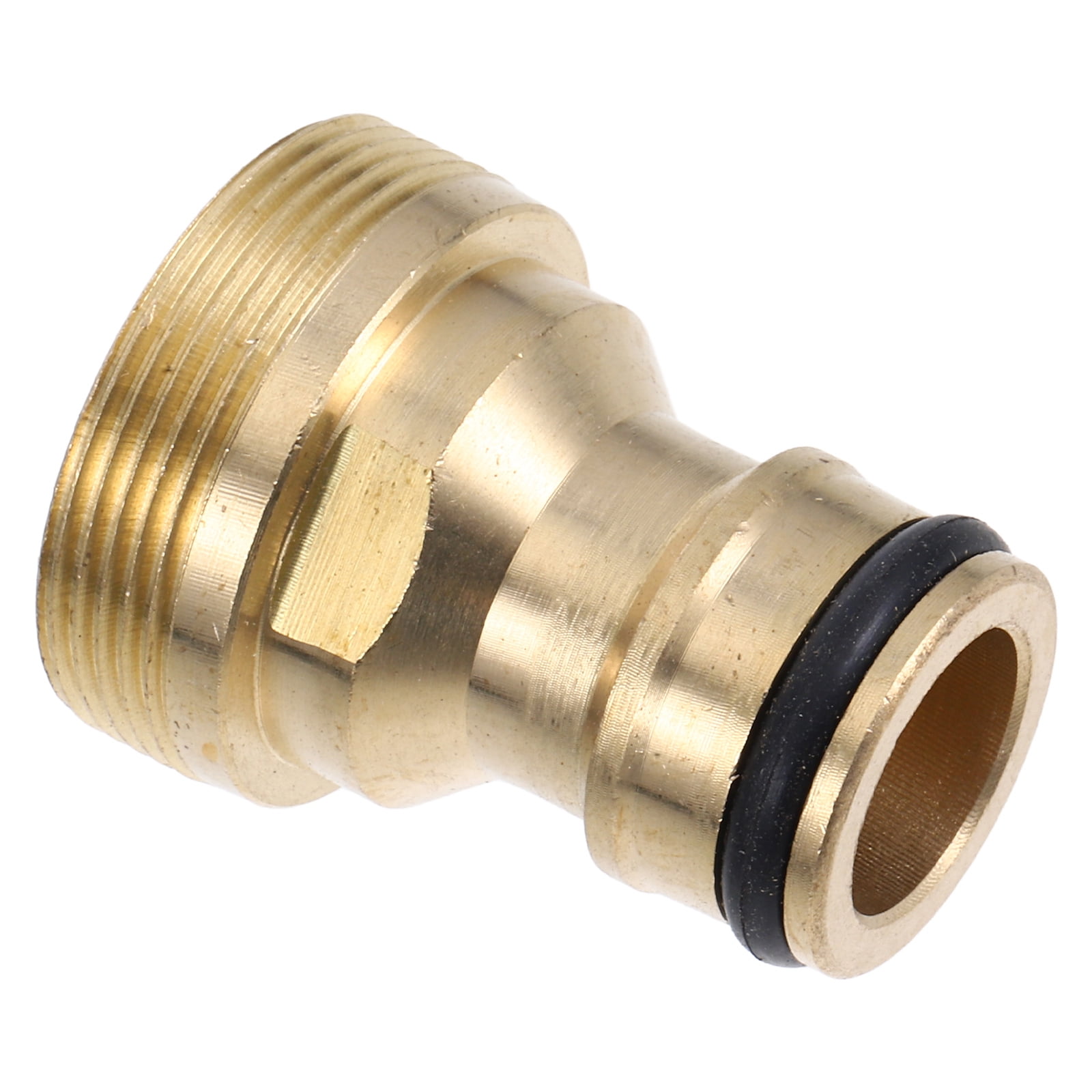 Hemoton Quick Connect Adapter Brass Male Thread Faucet Hose Nozzle For ...