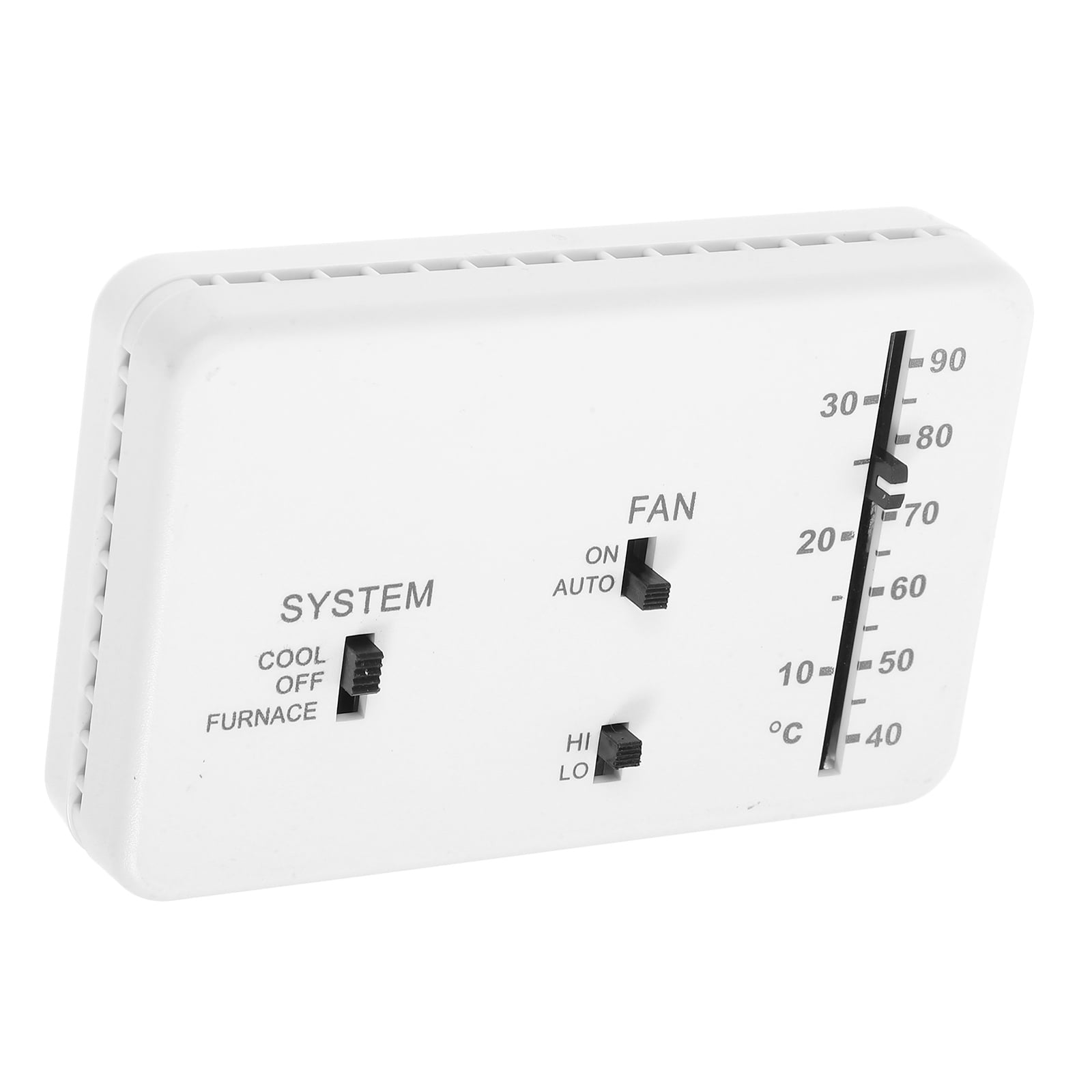 Hemoton RV Analog Control Heating Cooling Thermostat Campers Motorhome ...