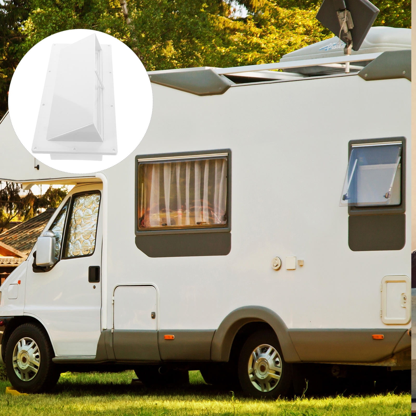 Hemoton RV Range Hood Vent Cover for RV Stove Vent and Wall Vent ...