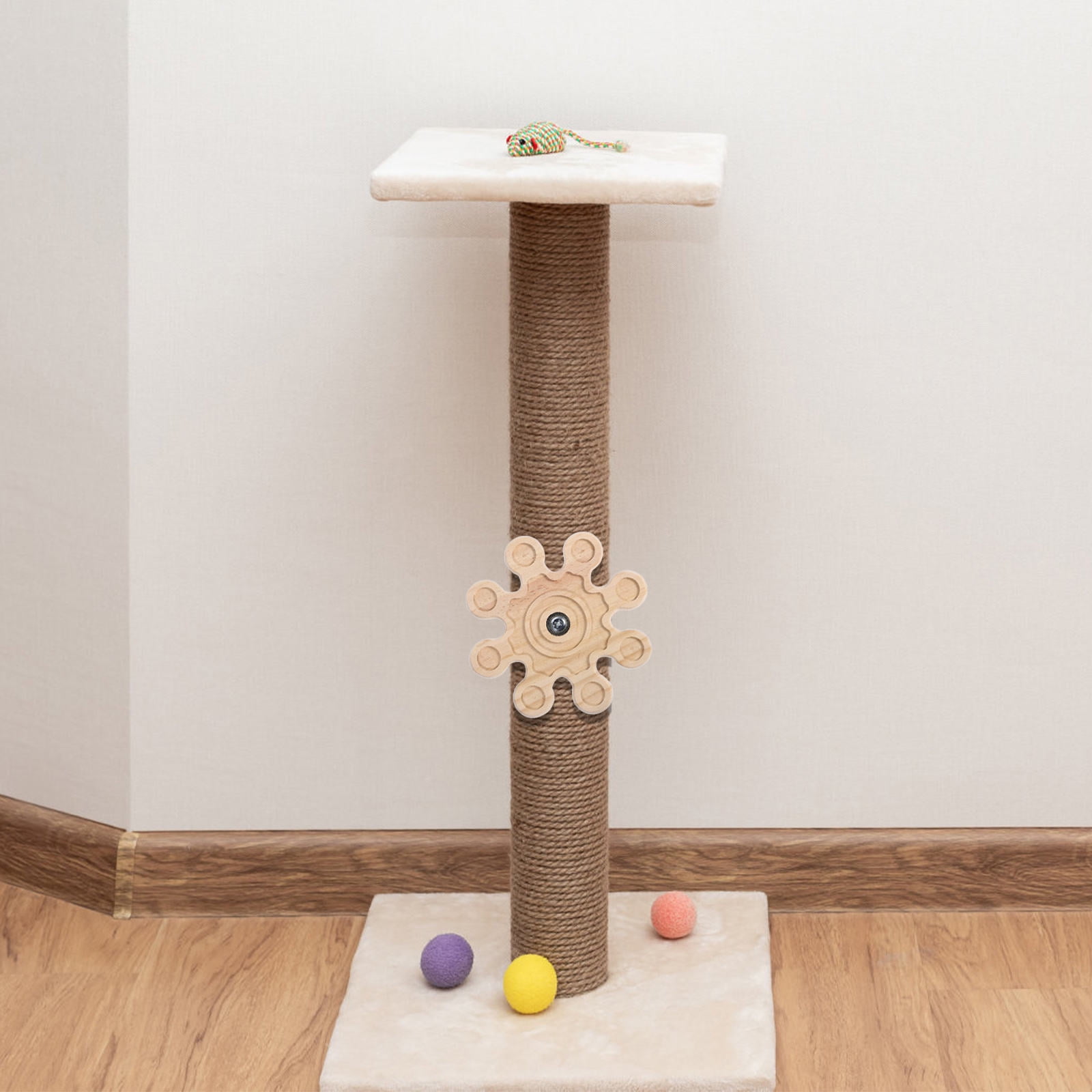 Hemoton Rabbit Windmill Toy Chinchilla Biting Toy Interactive Windmill ...