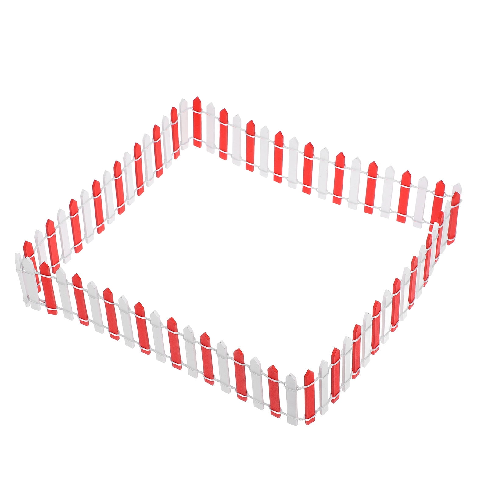 Hemoton Realistic Mini Fence for Garden Miniature Fence Garden Border ...