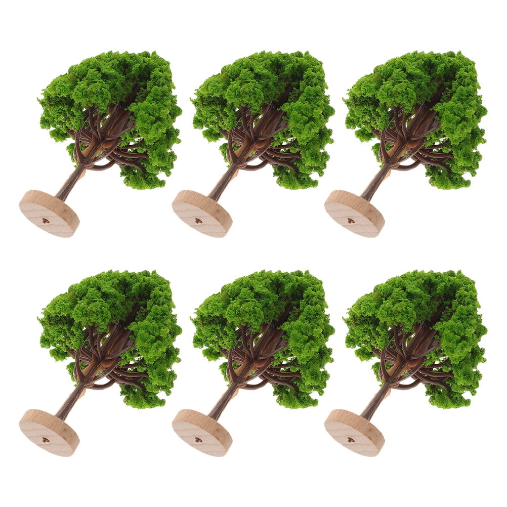 Hemoton Realistic Miniature Trees for Decoration Sturdy Plastic and ...