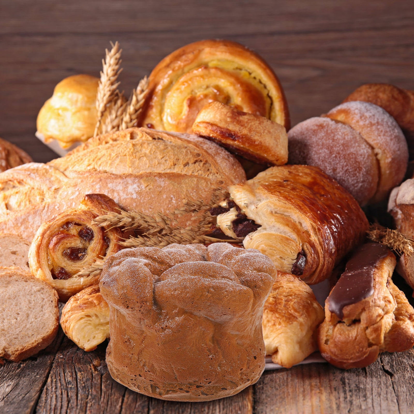 Hemoton Realistic PU Bread Fake Bread Model Simulation Bread Model ...