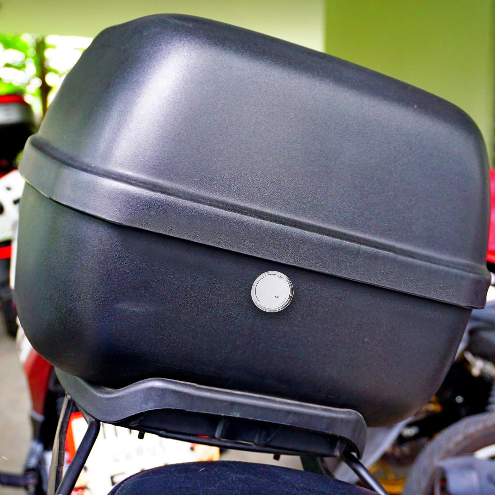 Hemoton Rear Trunk Lock and Keys Set Metal Scooter Fitting Tail Lock ...