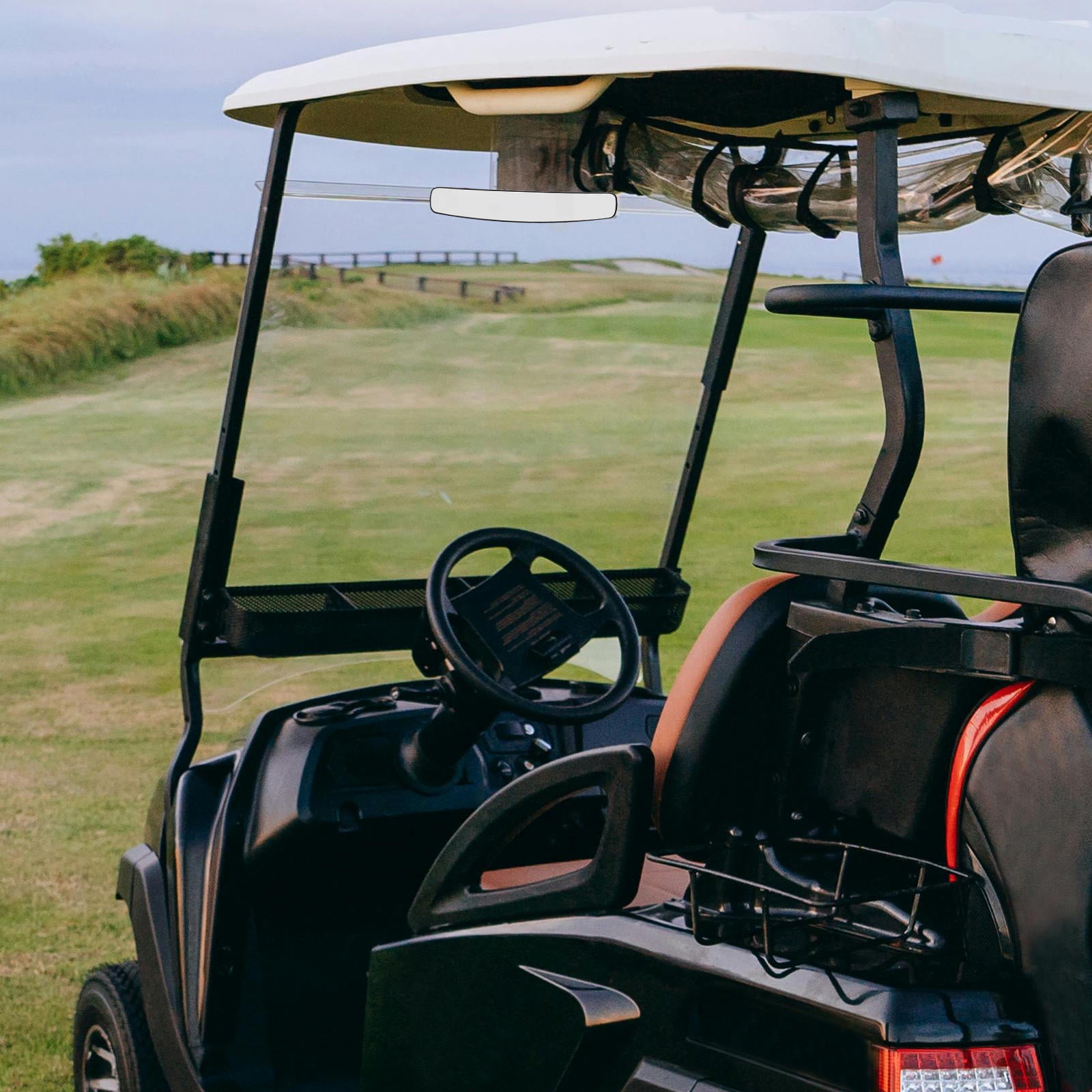 Hemoton Rear View Mirrors for Golf Carts Golf Cart Rear View Mirror for ...