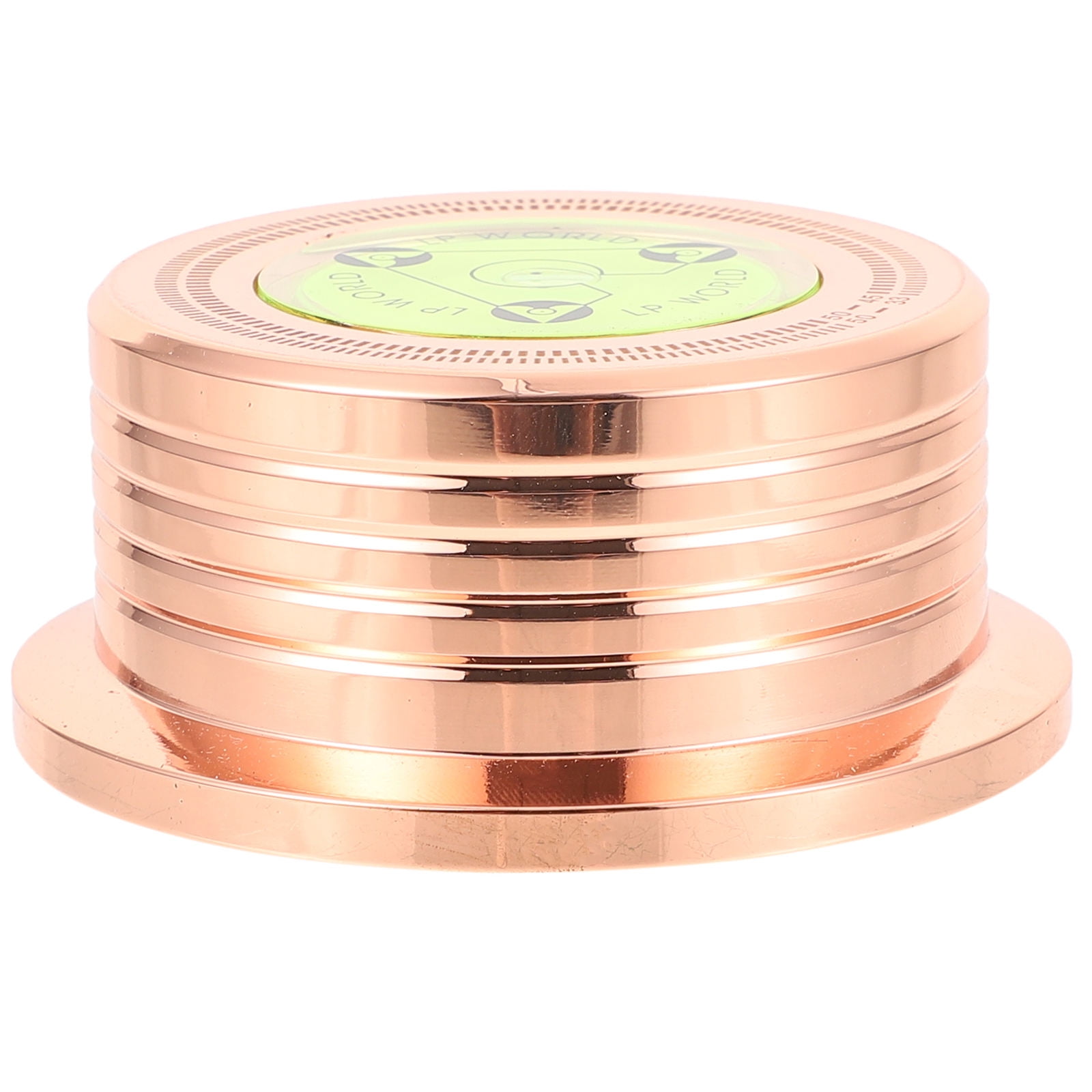 Hemoton Record Pressure Aluminum Turntable Clamp Vinyl Player Golden ...