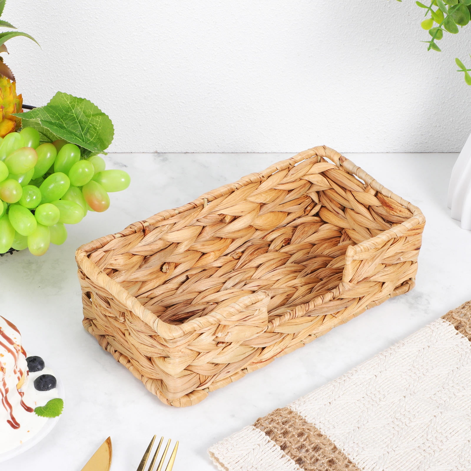 Hemoton Rectangle Tissue Box Cover for Desktop or Dining Table with ...