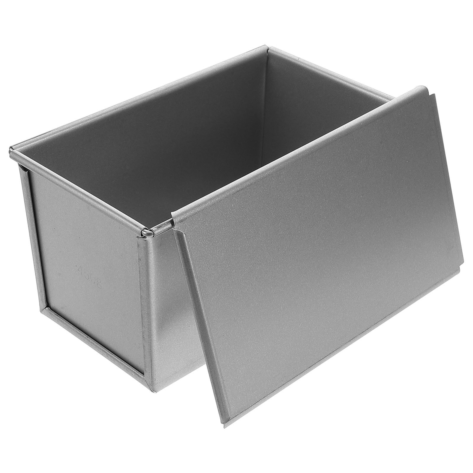 Hemoton Rectangular Bread Loaf Container Aluminum Bread Box Non-Stick ...