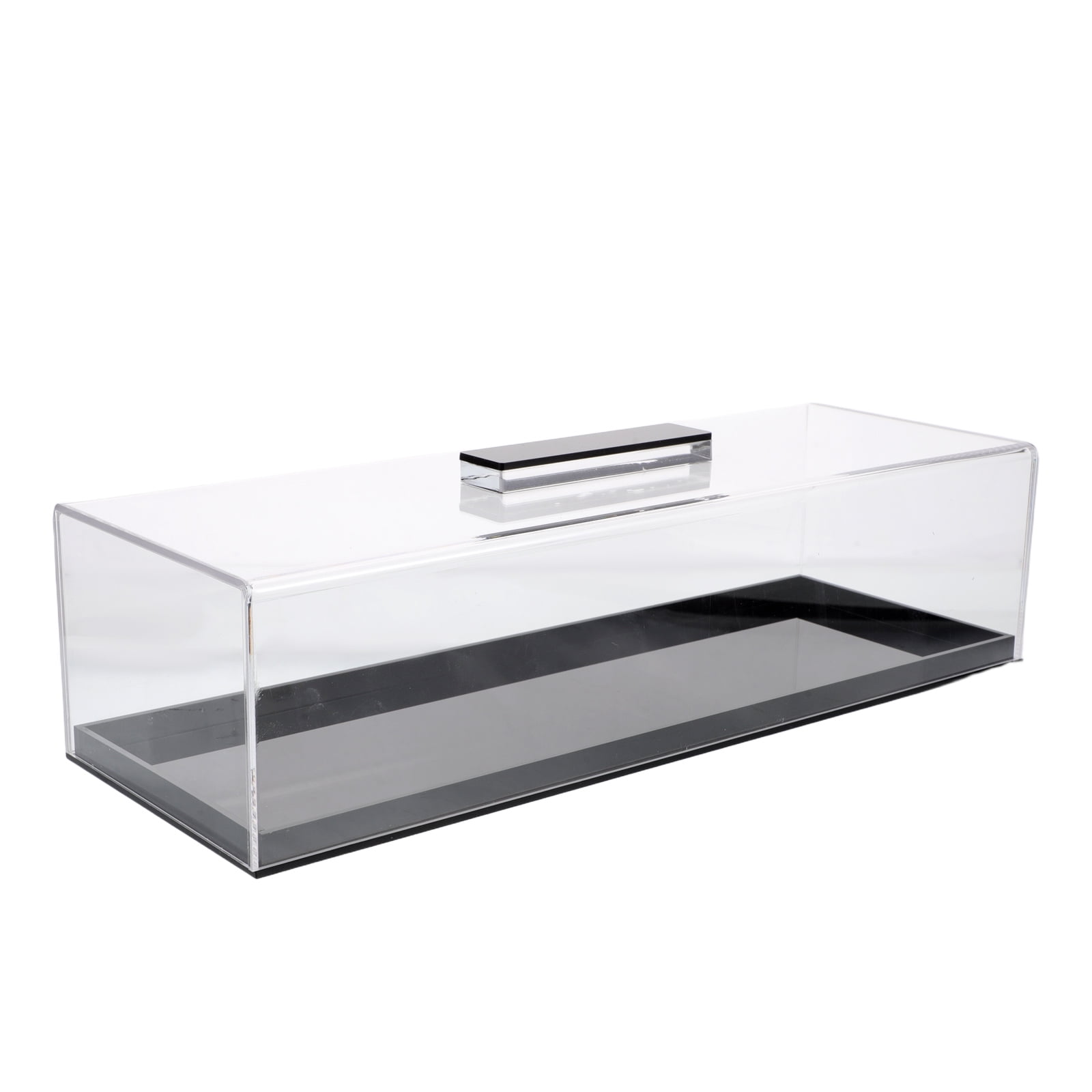 Hemoton Rectangular Cake Tray With Clear Lid Bread Container Rectangle ...