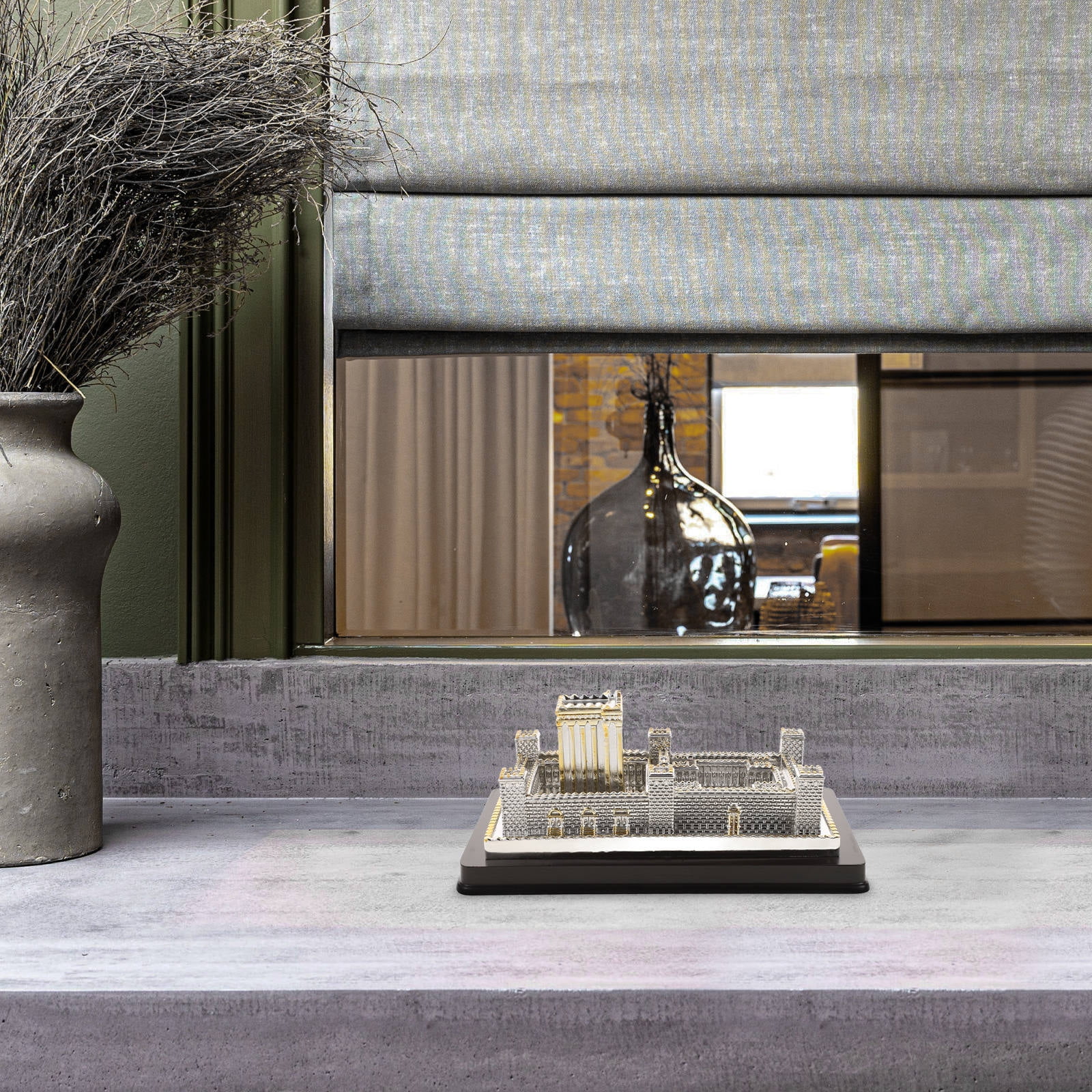 Hemoton Religious Jerusalem Temple Model for Desk Decor Resin Holy ...