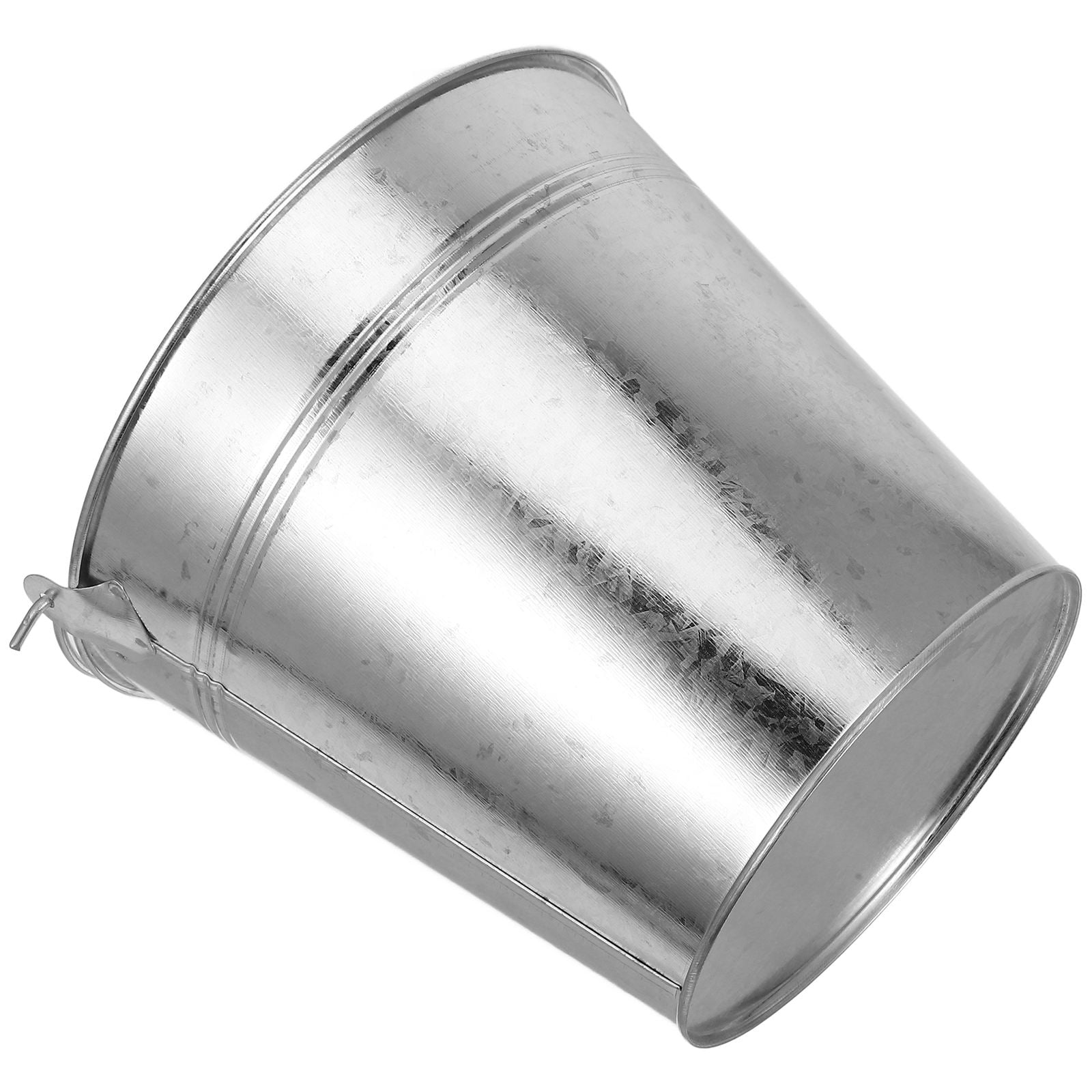 Hemoton Retro Small Metal Bucket Iron Planter Desktop Flower Pot ...