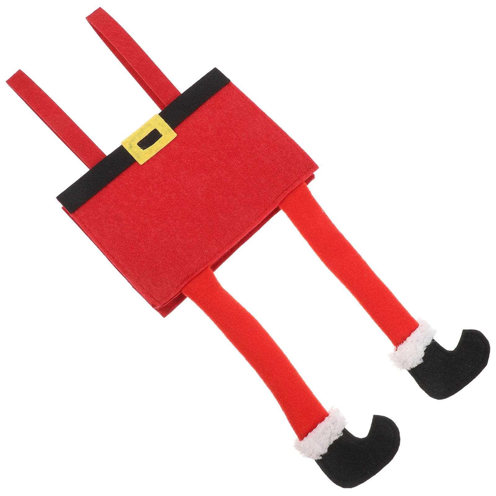 HEMOTON Red Cloth Candy Bags with Handles for Party Favors and Storage ...