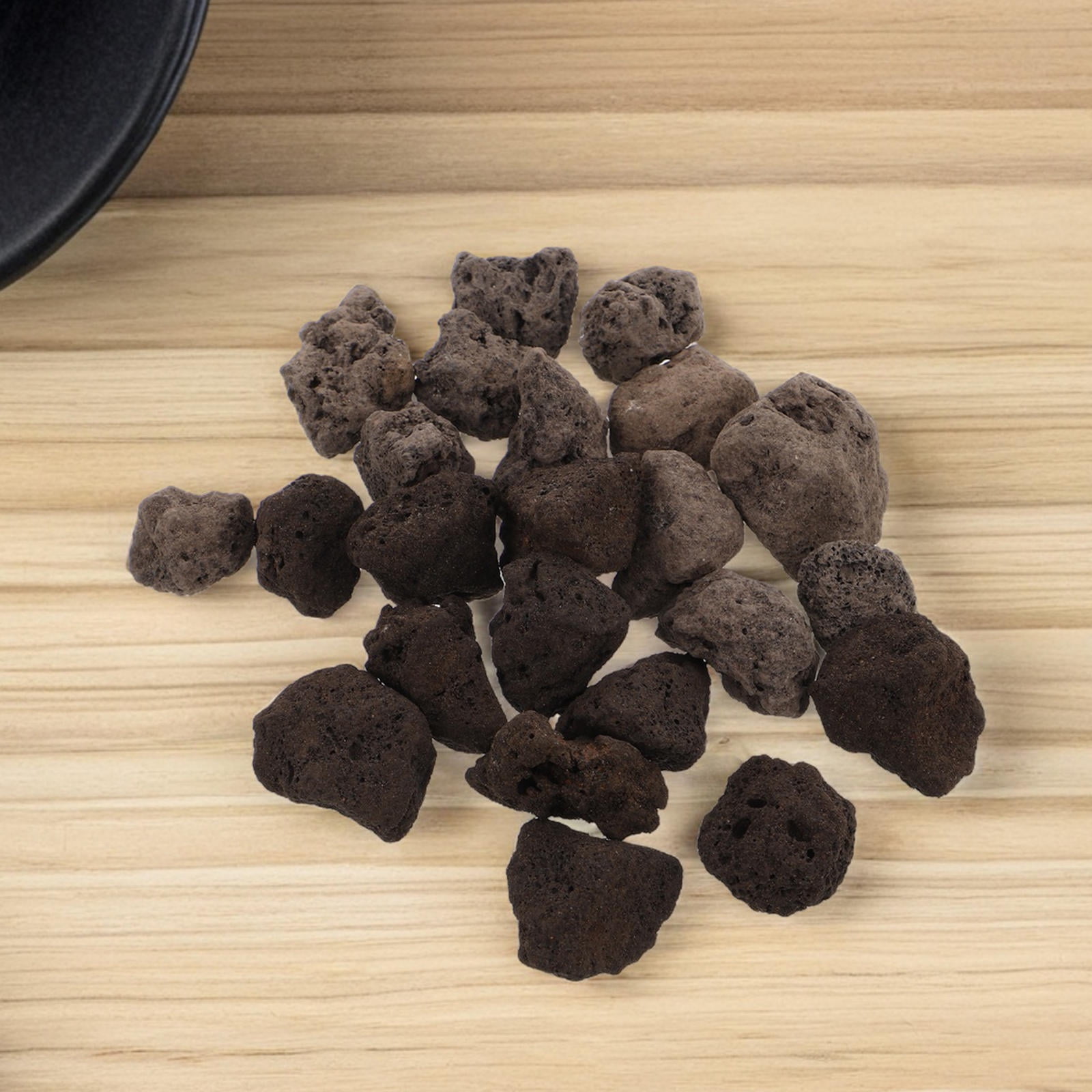 HEMOTON Decorative Natural Volcanic Stones Rock for Aquarium Fish Tank ...