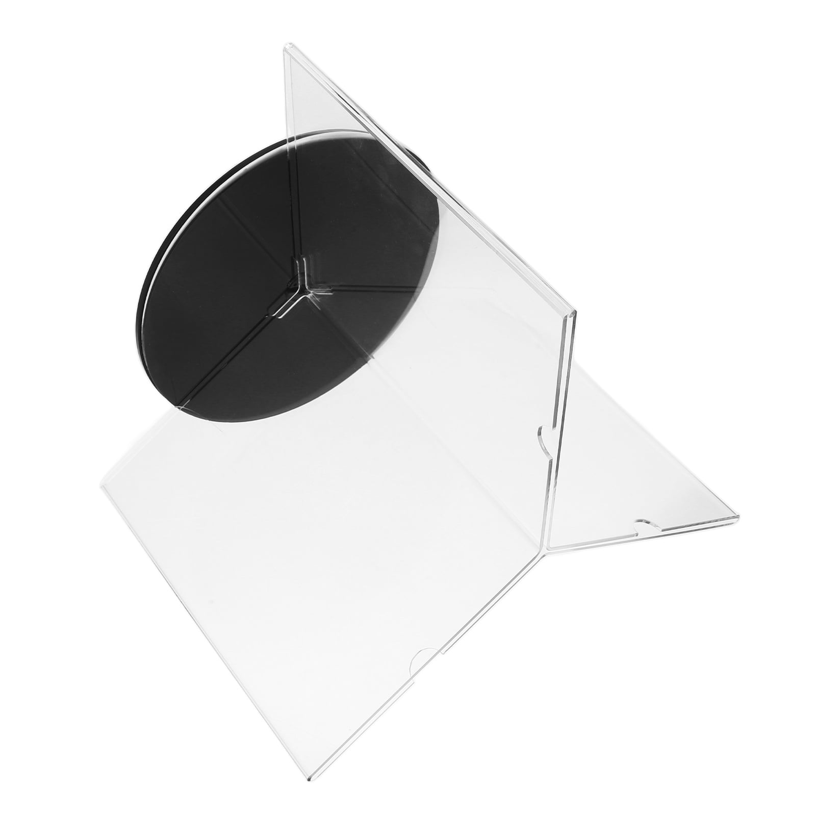 Hemoton Rotary Menu Stand Desktop Menu Holder Multi-side Menu Sign with ...