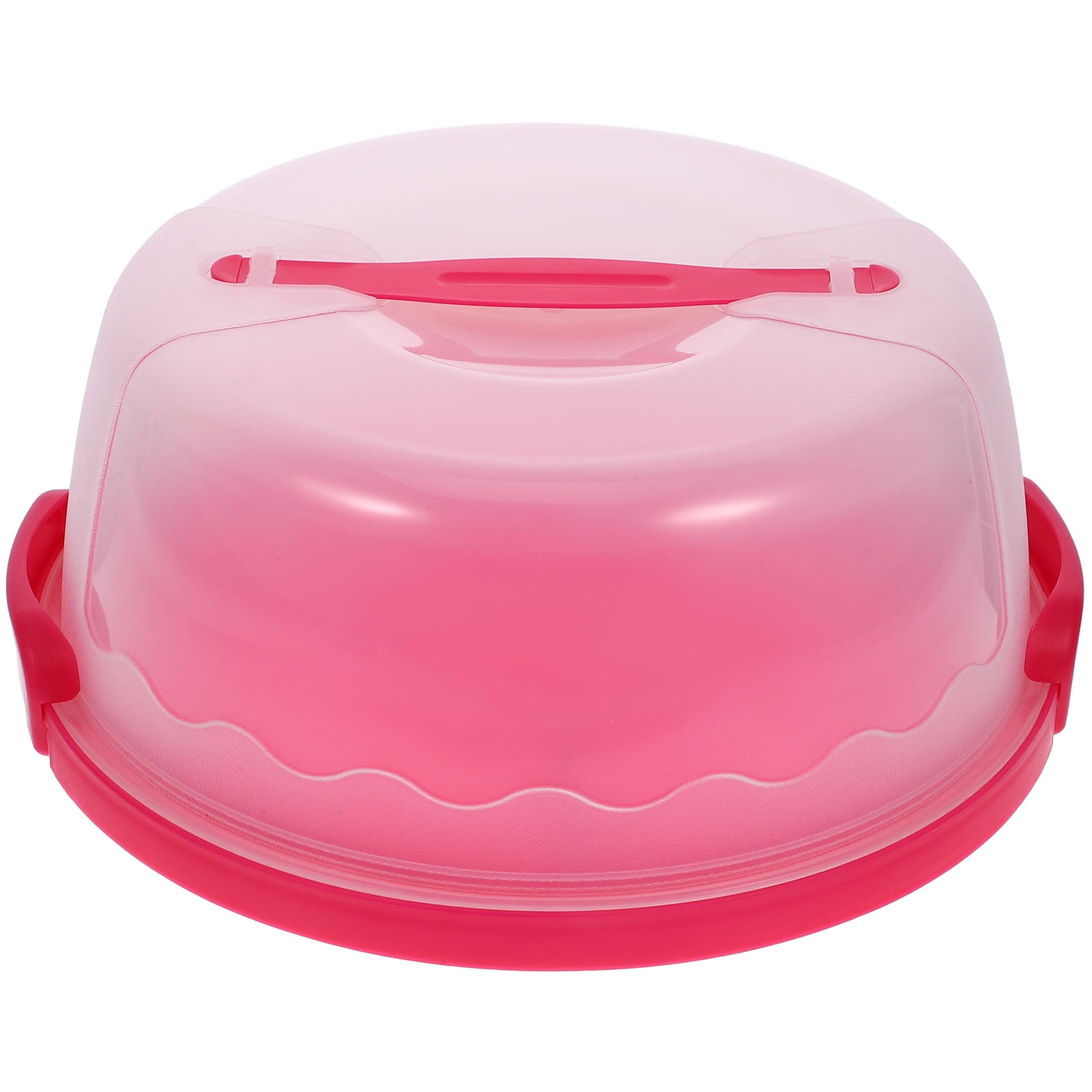 Hemoton Round Cake Carrier Cake Container Cake Holder Cake Carrier With ...