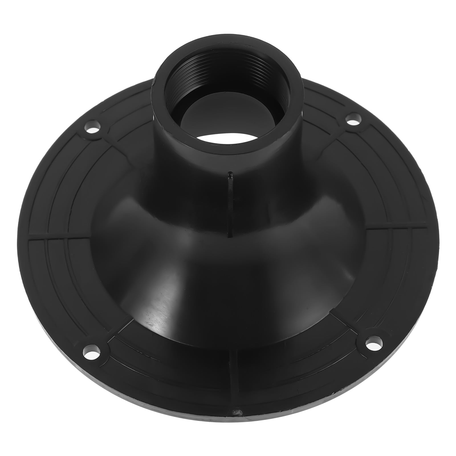 Hemoton Round Horn Speaker Adapter 127mm Plastic Horn Replacement Body ...