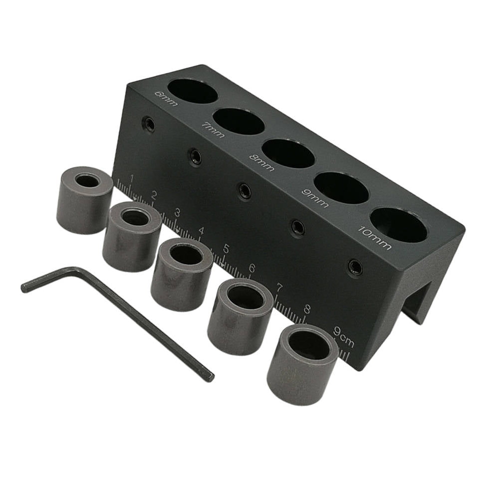 Hemoton Round Tube Locating Punch Wood 90 Degree Right-angle Log Tenon ...