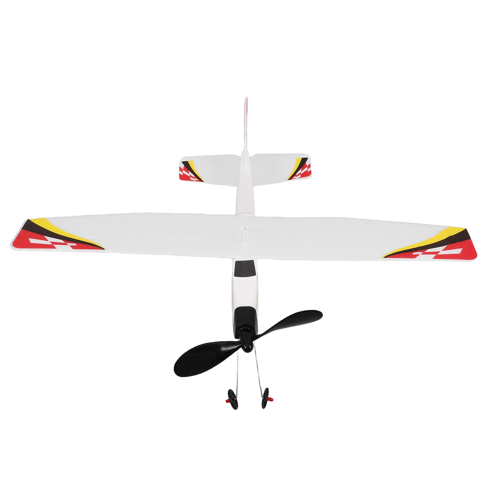 Hemoton Rubber Band Powered Airplane Toys Aircraft Model Plastic Balsa ...