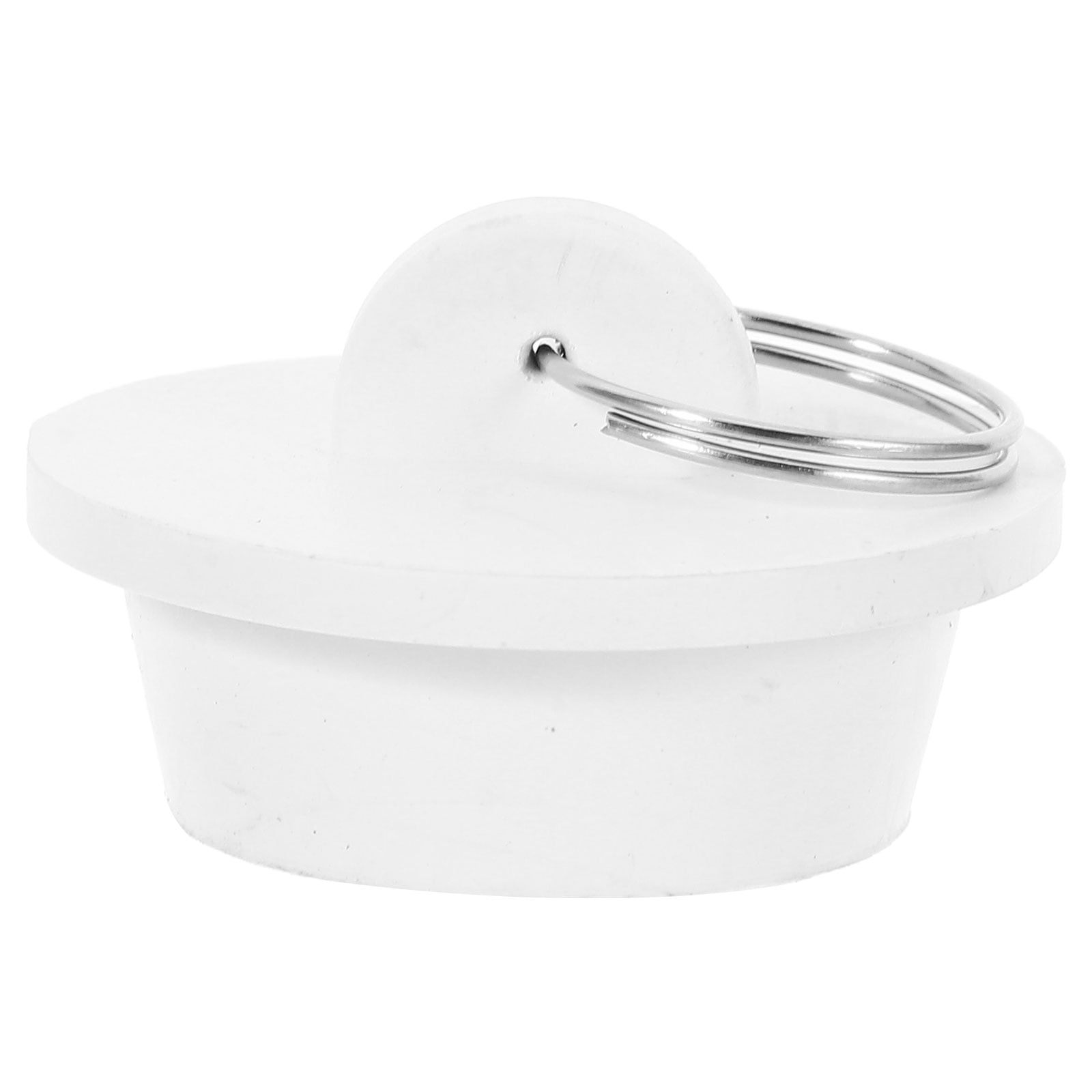 Hemoton Rubber Tub Drain Plug with Handle Ring Bathtub Sink Stopper ...