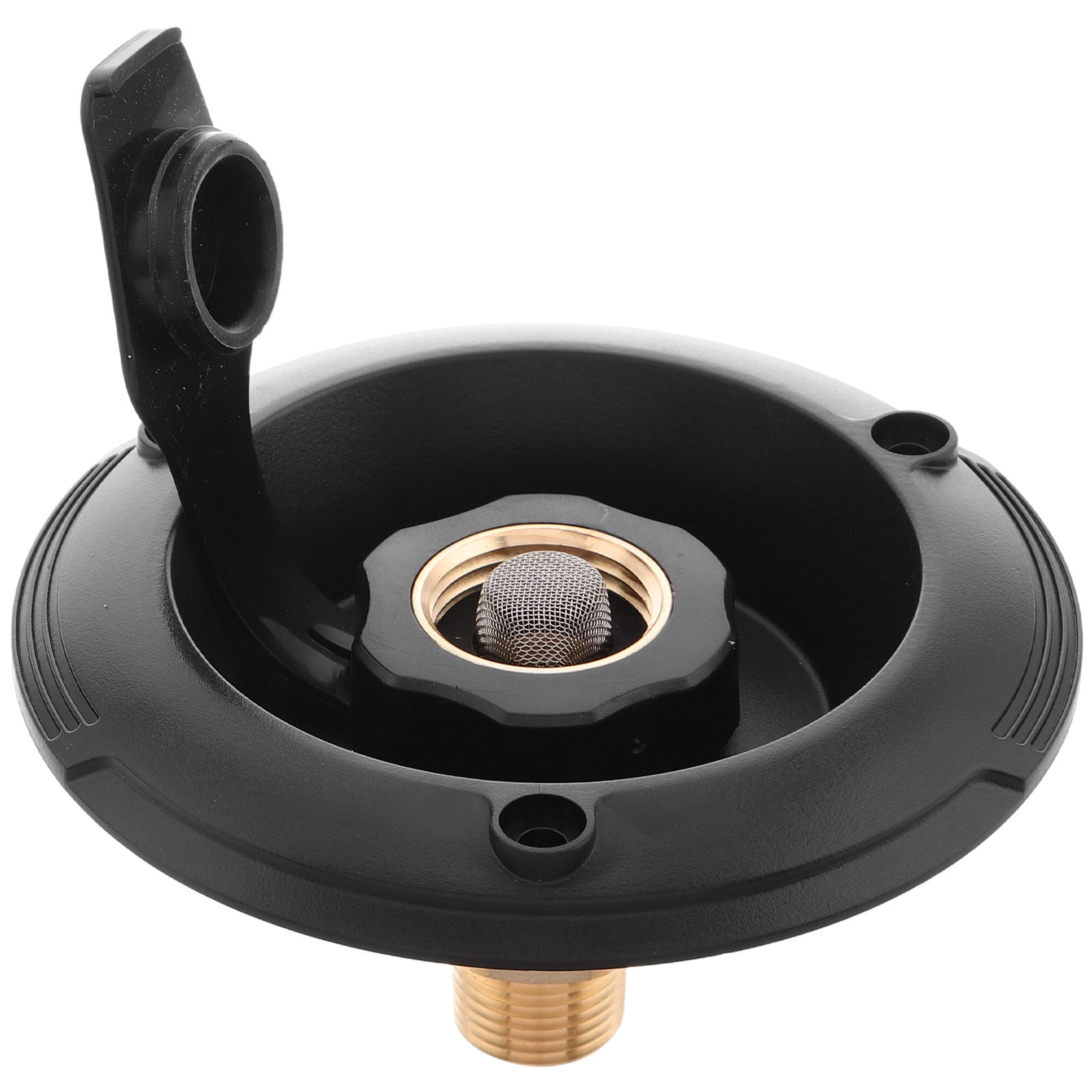 Hemoton Rv Water Inlet Connection Brass Flange With Check Valve And ...