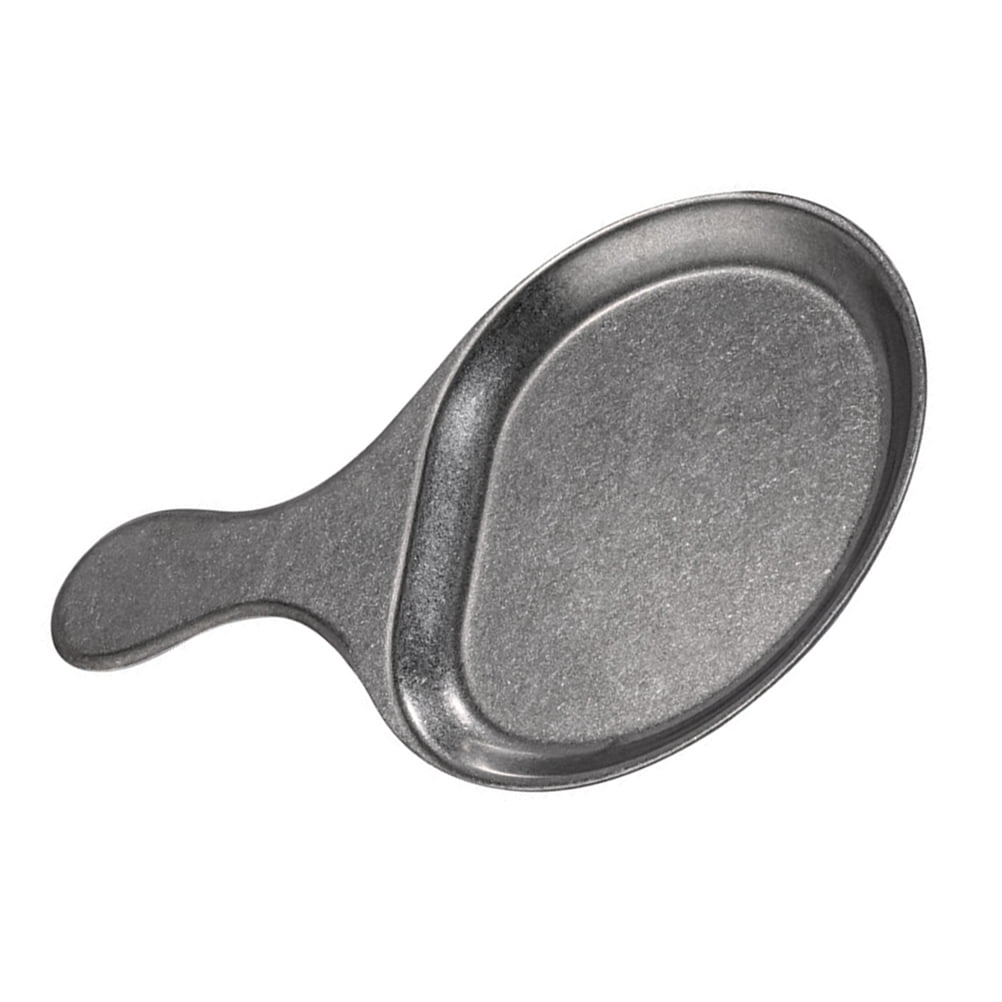 Hemoton Serving Griddle Pan Fried Egg Platte With Handle Stainless ...
