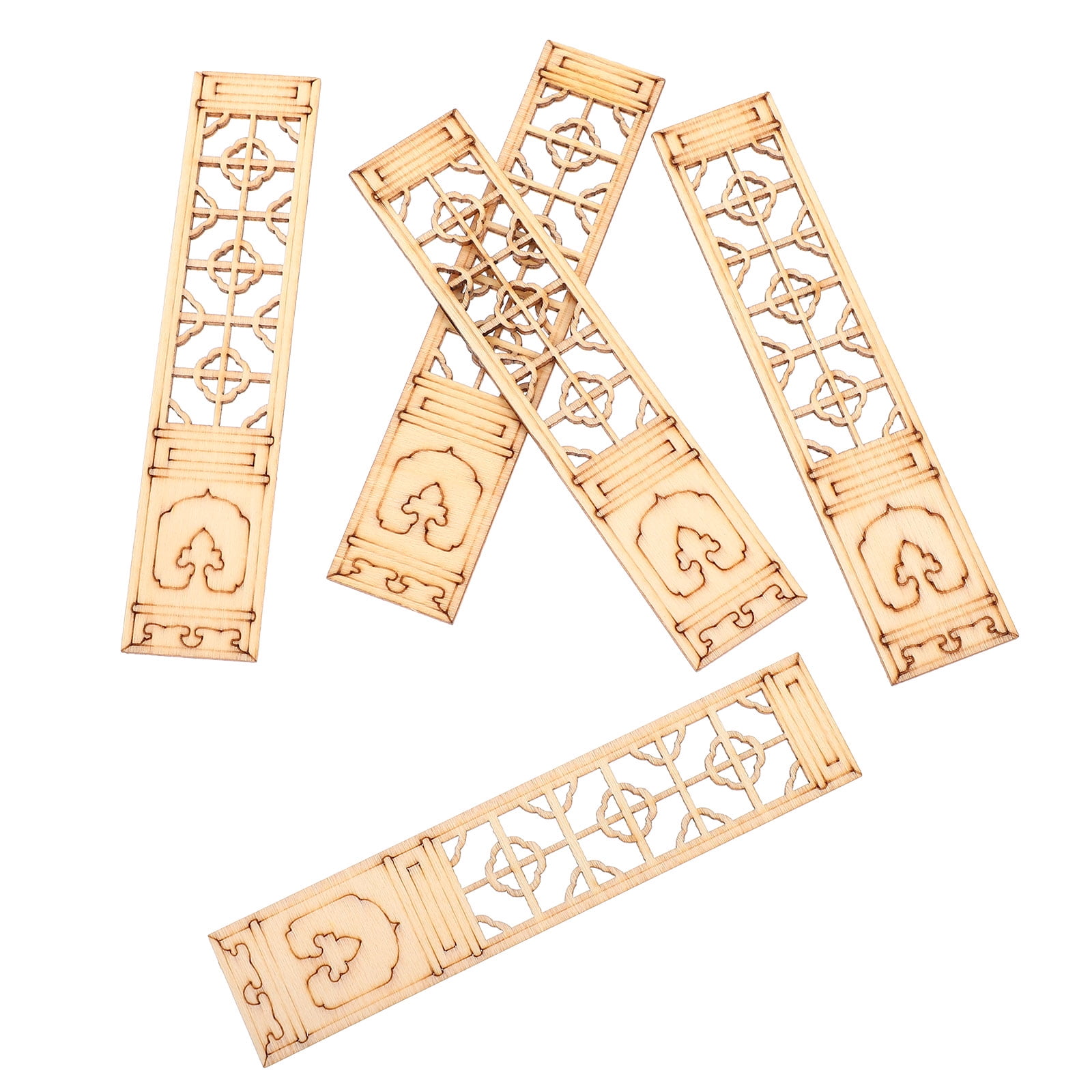 Hemoton Shapes Mini Windows Photo Props Camp Craft Materials Office ...