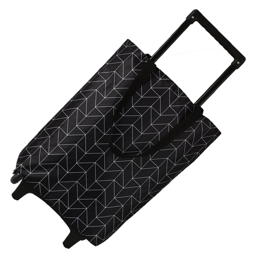 Hemoton Shopping Cart with Wheels Portable Waterproof Bag Rolling ...